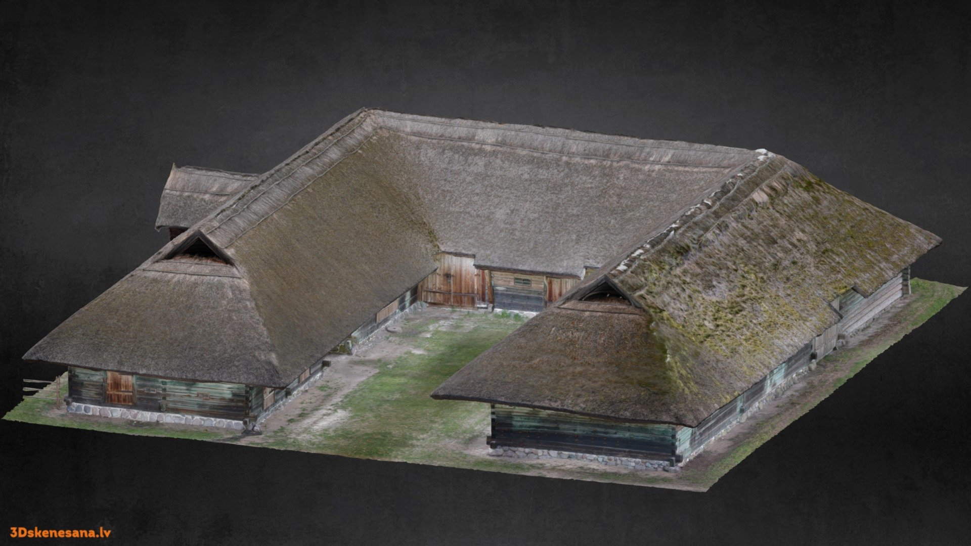 25. Tvartas (staldas) Darbėnų - Išore - 3D model by 3D_Engineering ...