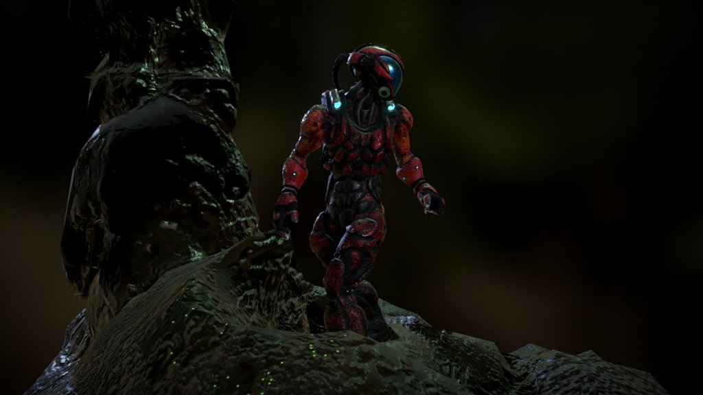 Cyber_warrior - Download Free 3D model by Orbelin_Jaimes (@orbelin ...