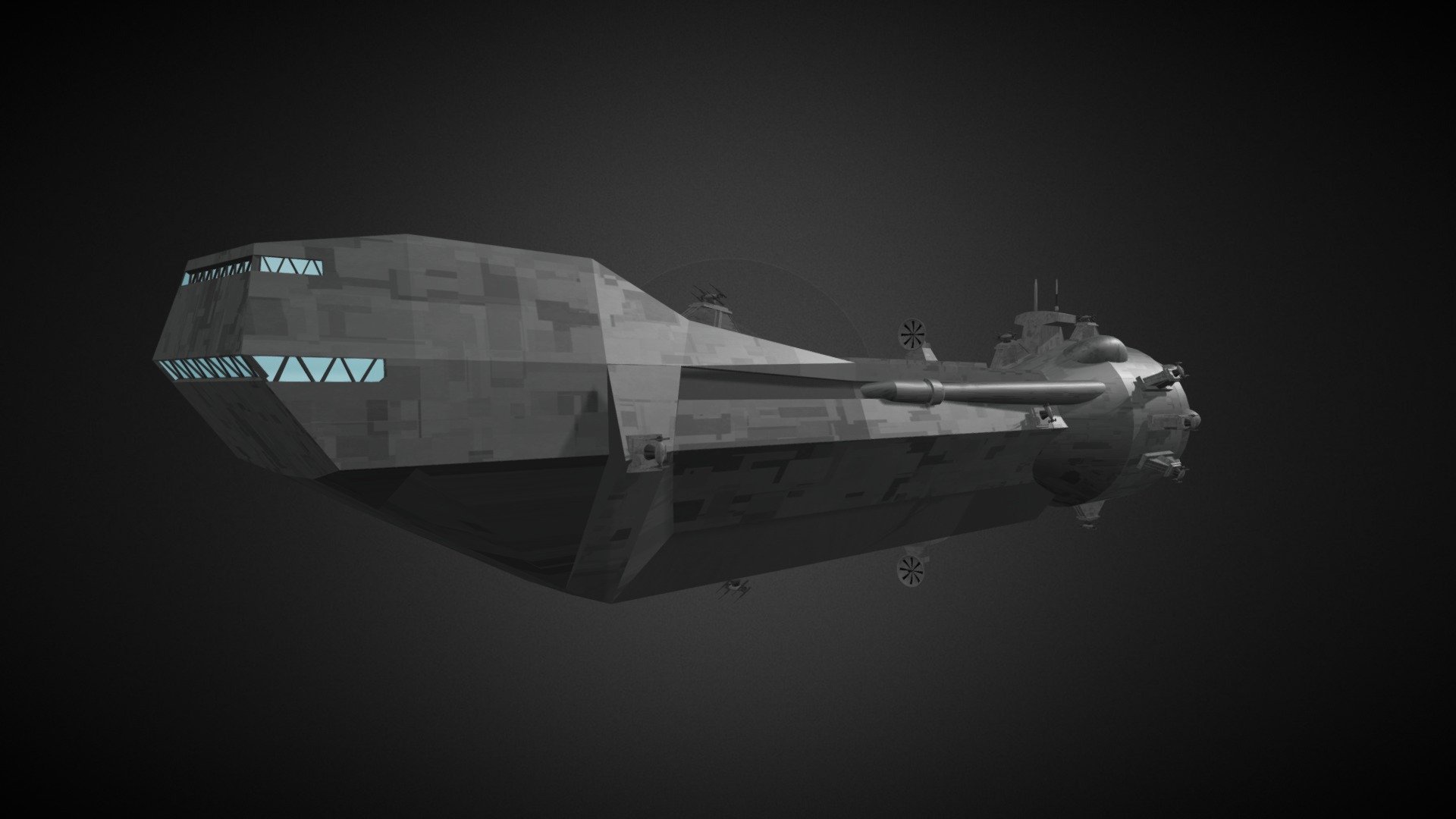 Lancer Frigate - Download Free 3D model by flannelandfilm [86f6678 ...