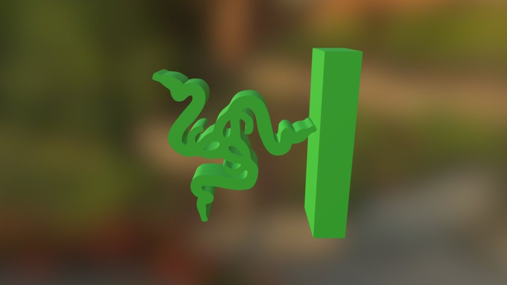 Razer Logo - 3D model by kmerric9 [86f6e47] - Sketchfab