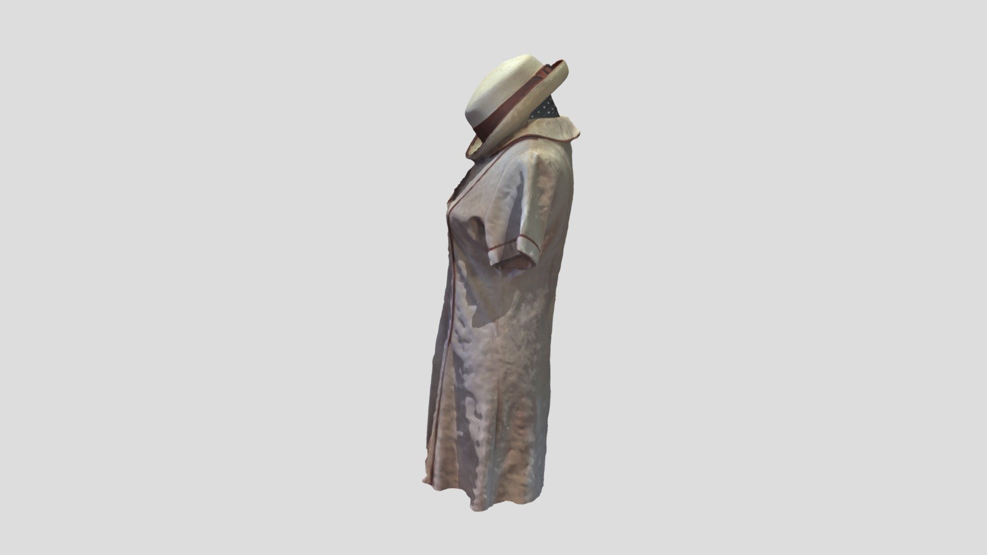 1970s-1980s AHS Formal Uniform (Brown) - 3D model by All Hallows ...