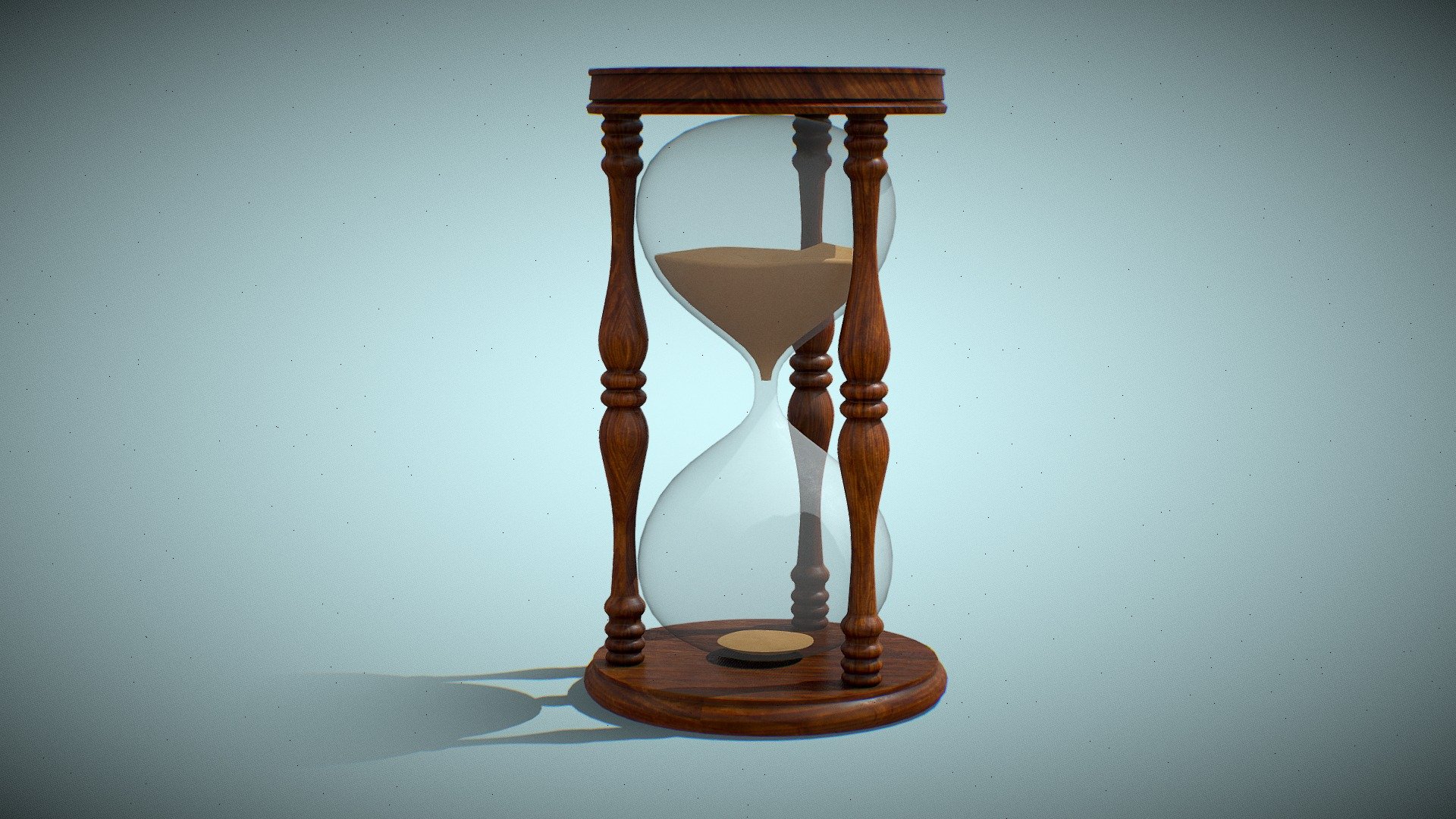 Hourglass / Sand Clock - Download Free 3D model by arloopa [86fb4b7] - Sketchfab