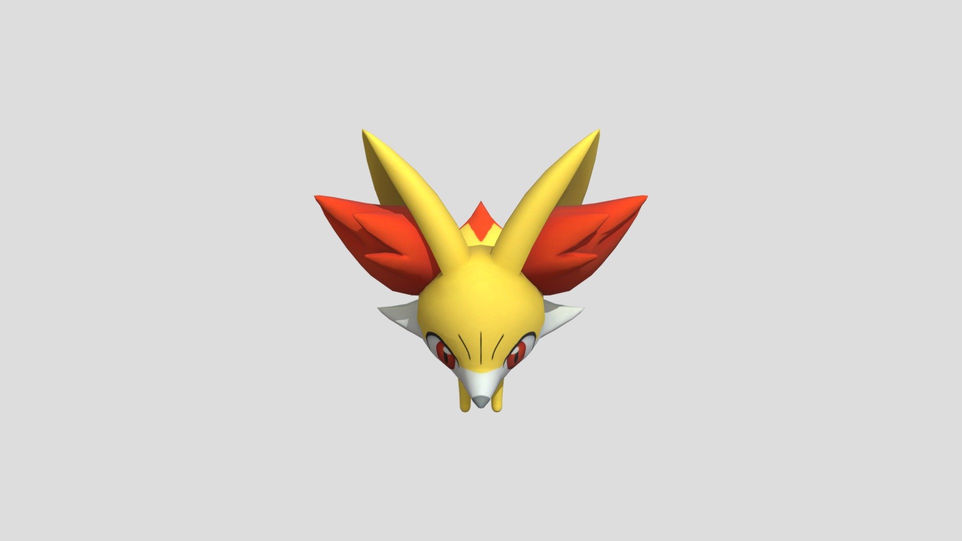 Wii U - Super Smash Bros for Wii U - Fennekin - Download Free 3D model ...