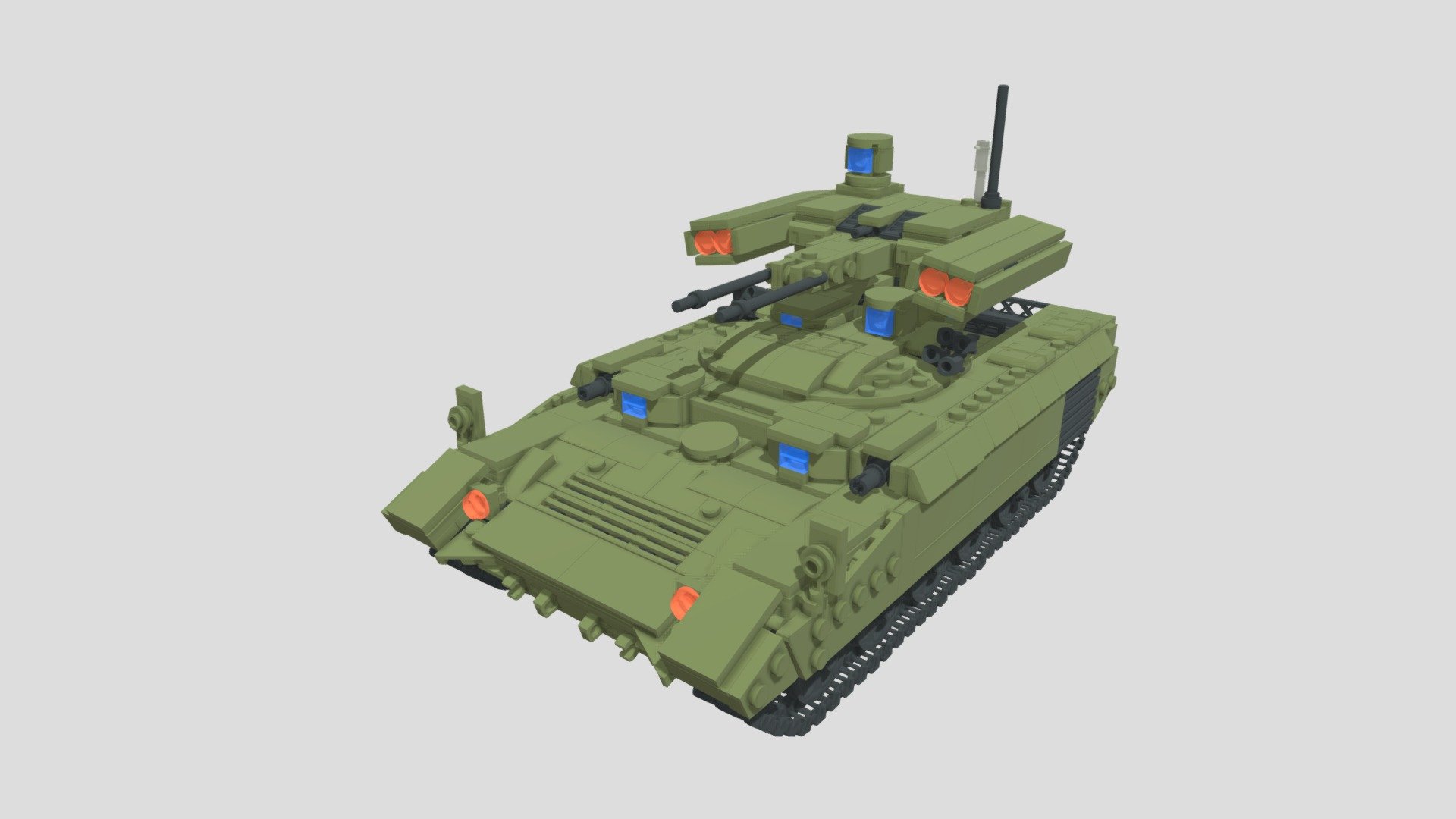 BMPT-72 Terminator (lego-moc) - Buy Royalty Free 3D model by TwinD ...