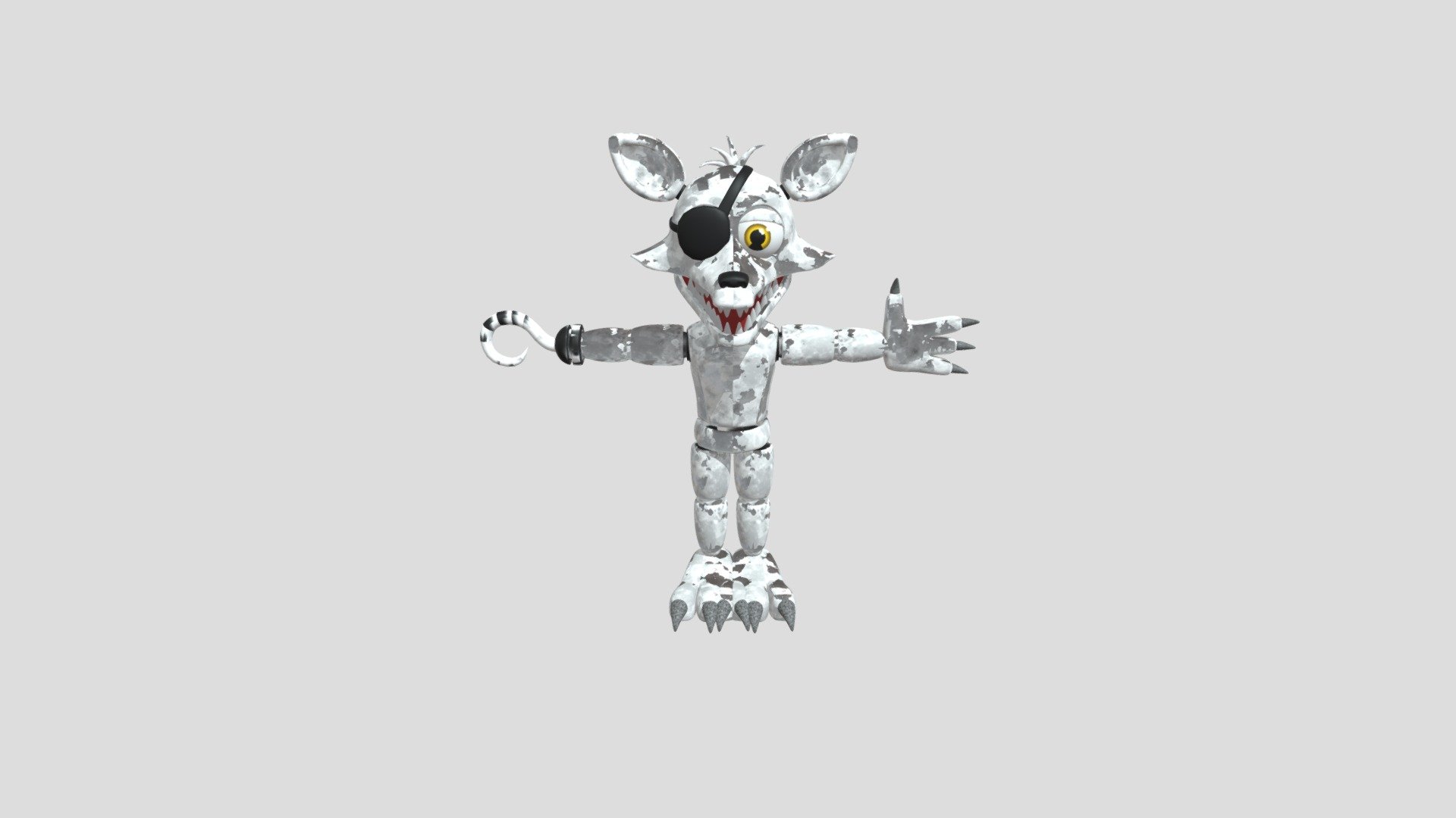 Retro Foxy - Download Free 3D model by Personb718 [86fd601] - Sketchfab