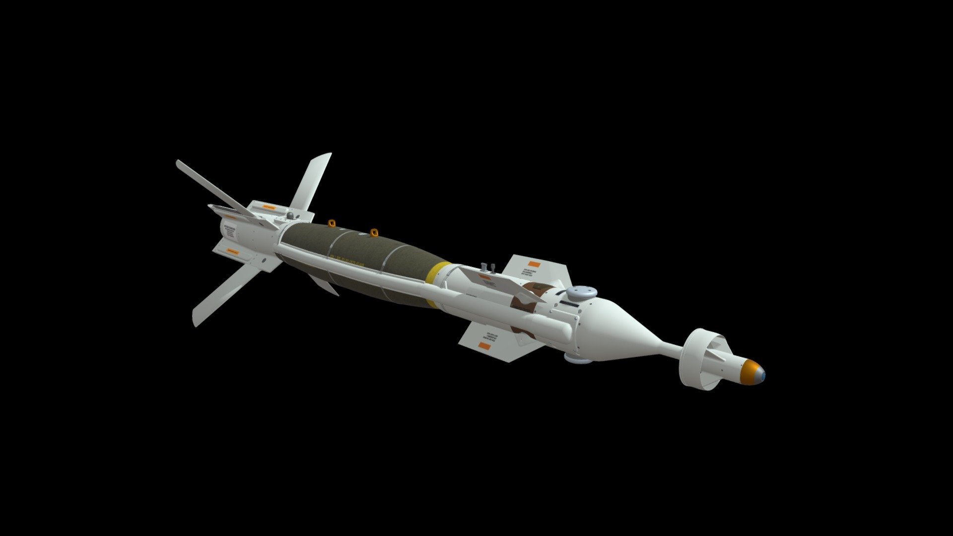 GBU-49-B PAVEWAY II RAYTHEON DMLGB - 3D model by Edgar Brito (@e.brito ...