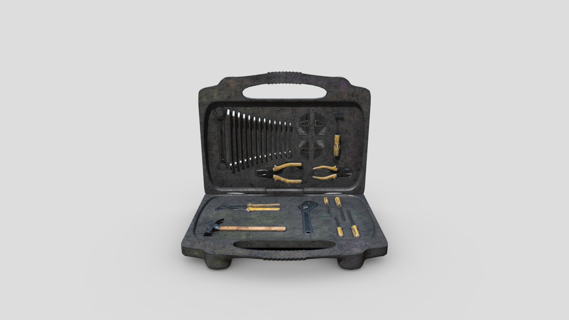 Tool Bag - 3D model by mohamedhussien [86fe3bc] - Sketchfab