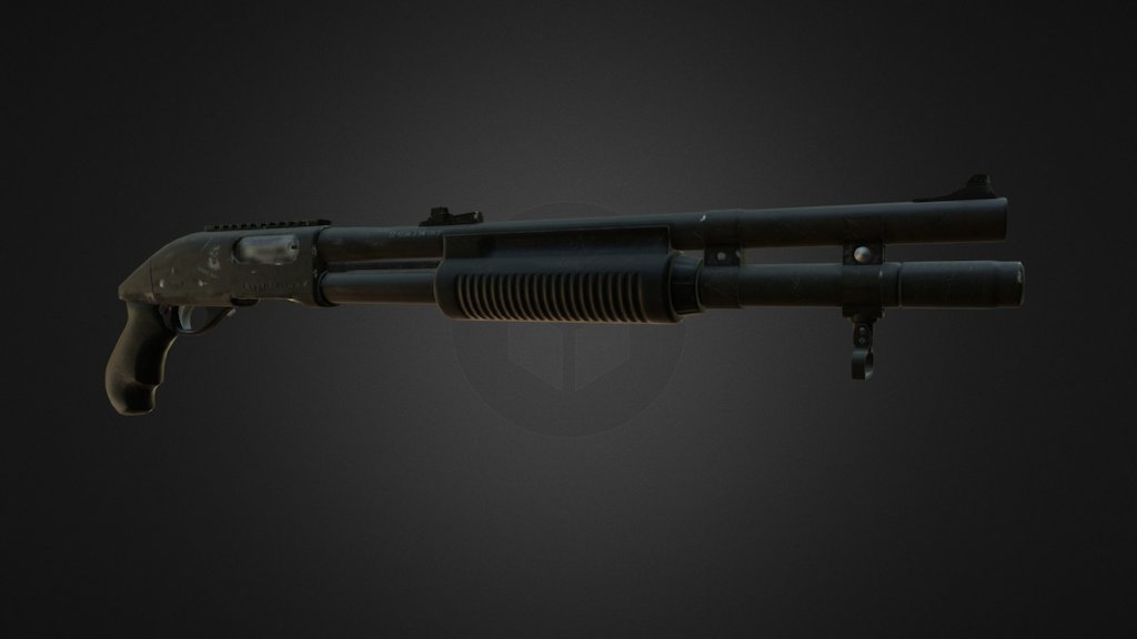 Remington M870 - 3D model by Sudden [86ff4fc] - Sketchfab