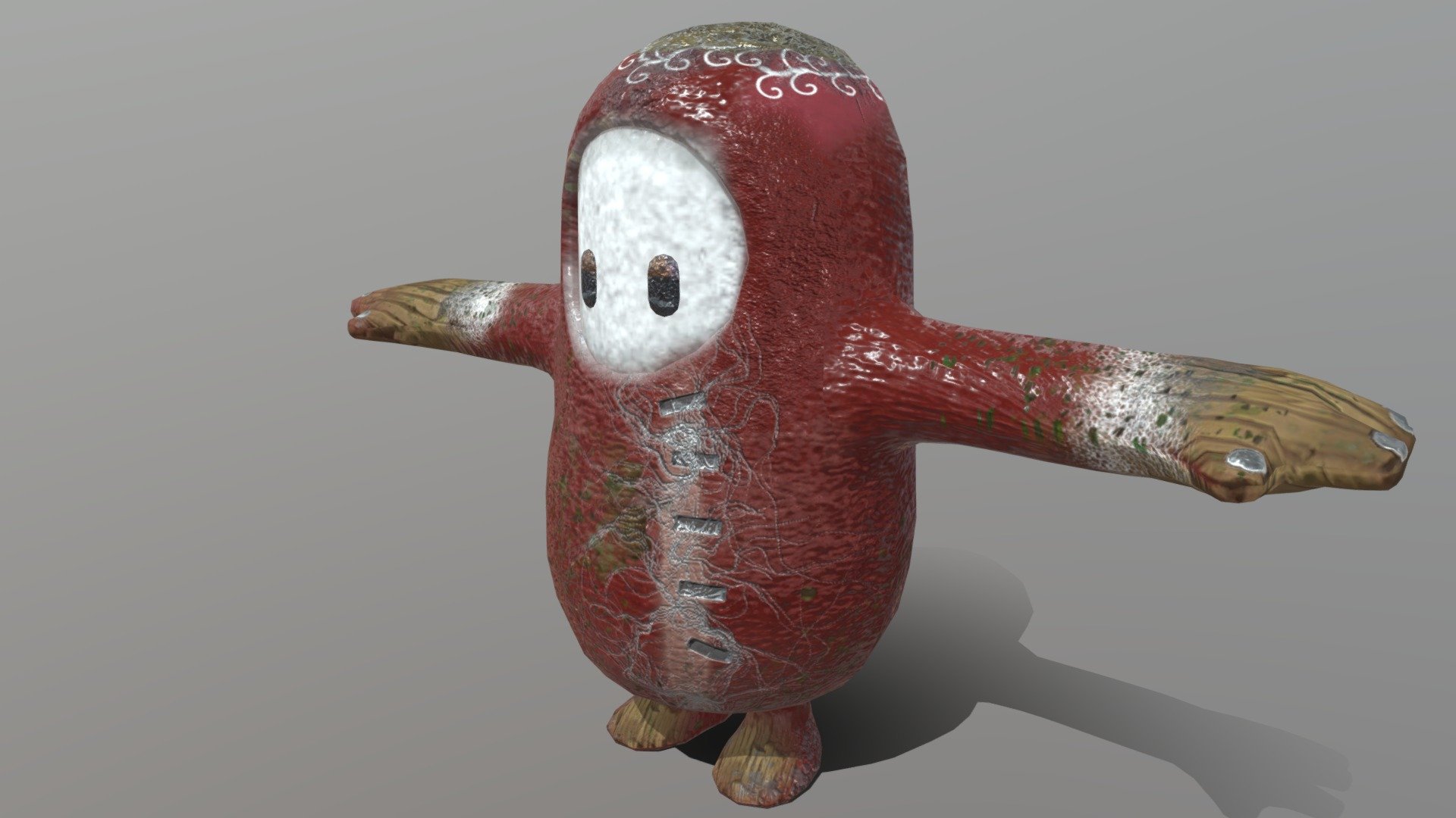 fallGuy-tarrible - Download Free 3D model by sinyorlonas [86ff5a7] - Sketchfab