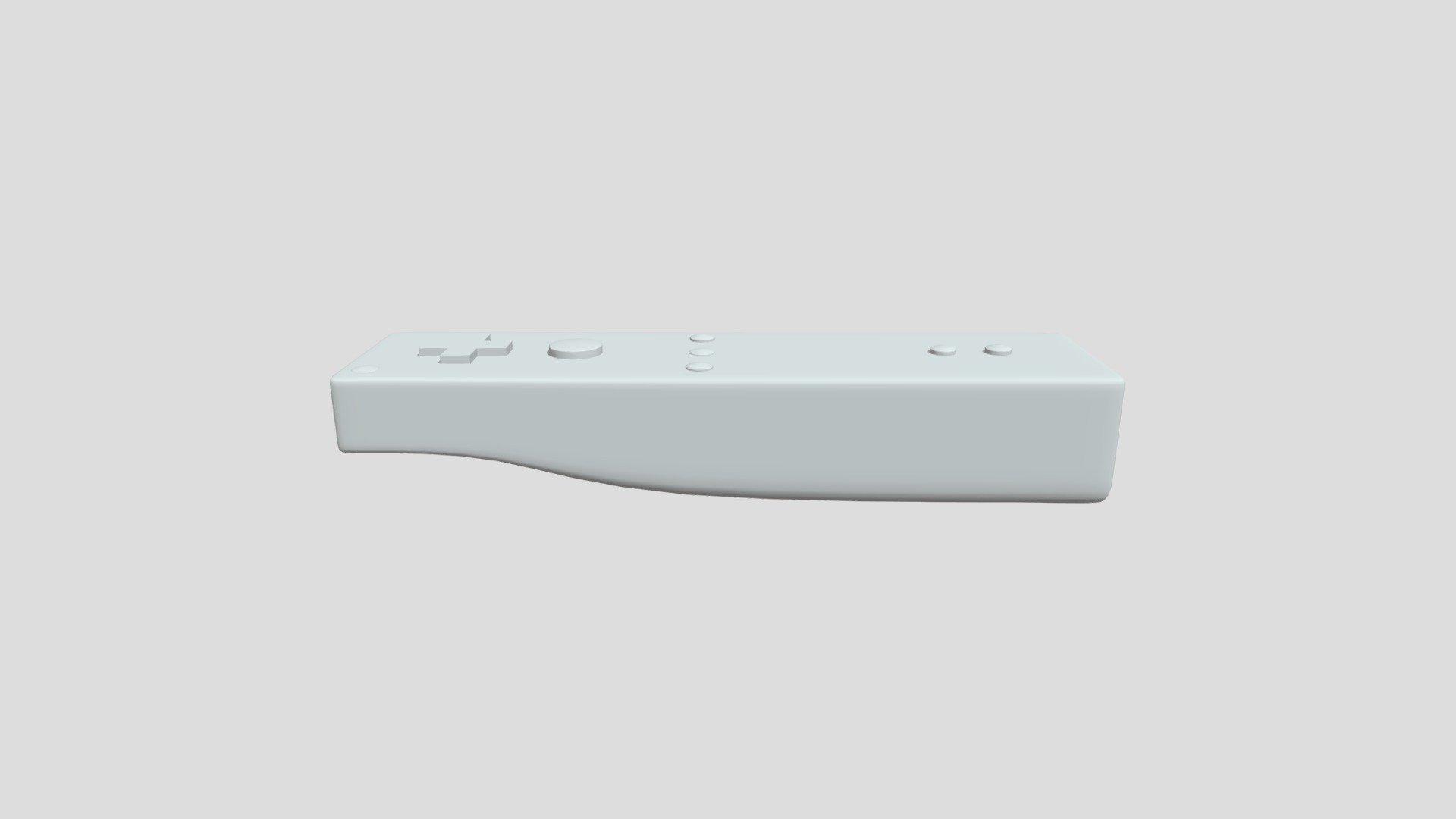 Wii Remote (Virtual Monument) - 3D model by kayeparanada [870042d ...