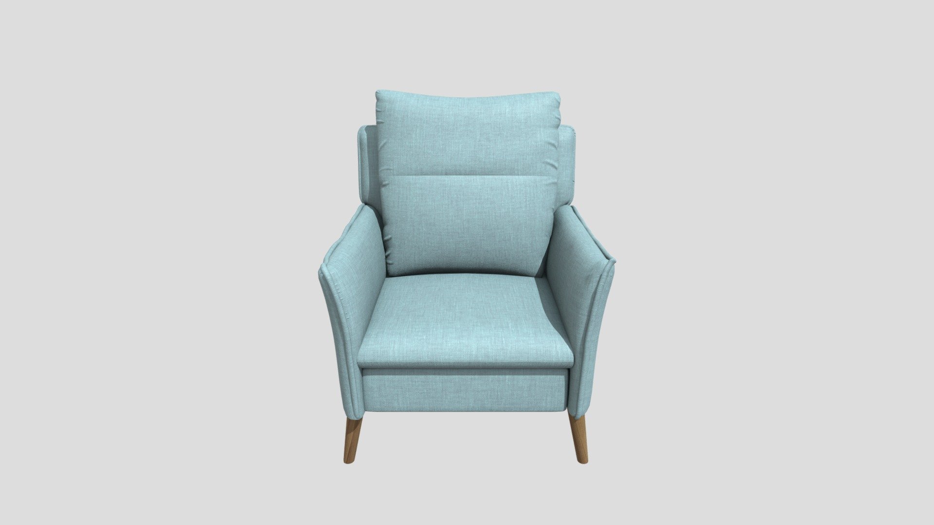 Monarch Fabric - Lounge Chair - 3D model by Afrin_Akash [8701bd8 ...