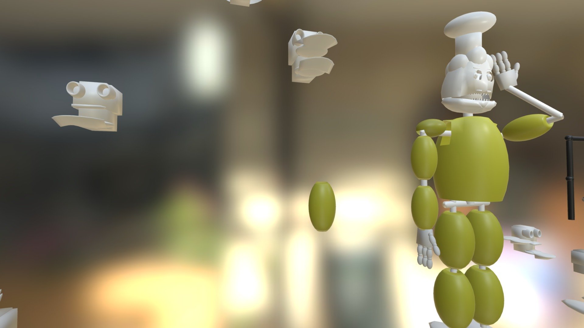 Billy The Chef Real Head - Download Free 3D model by twolon121212 ...