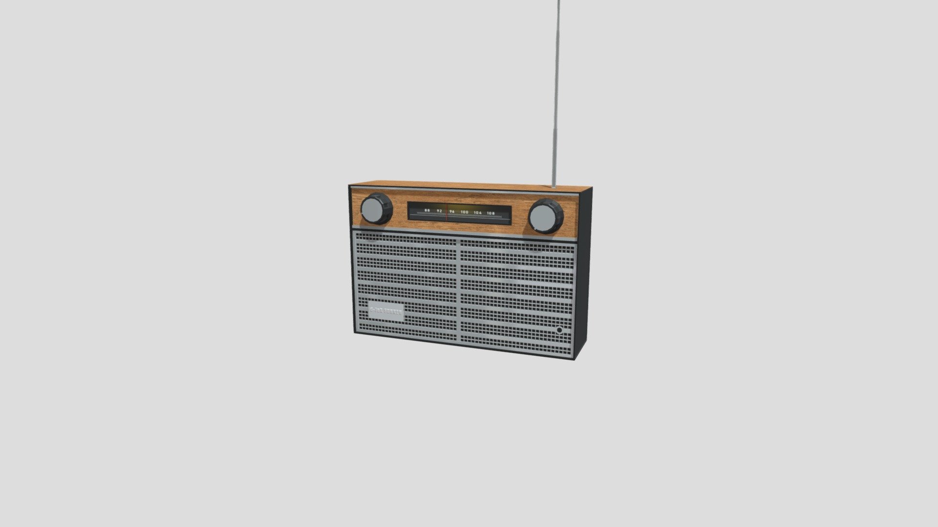 dlX - Retro Radio - Download Free 3D model by d-luX (@dluX80) [8703f33 ...