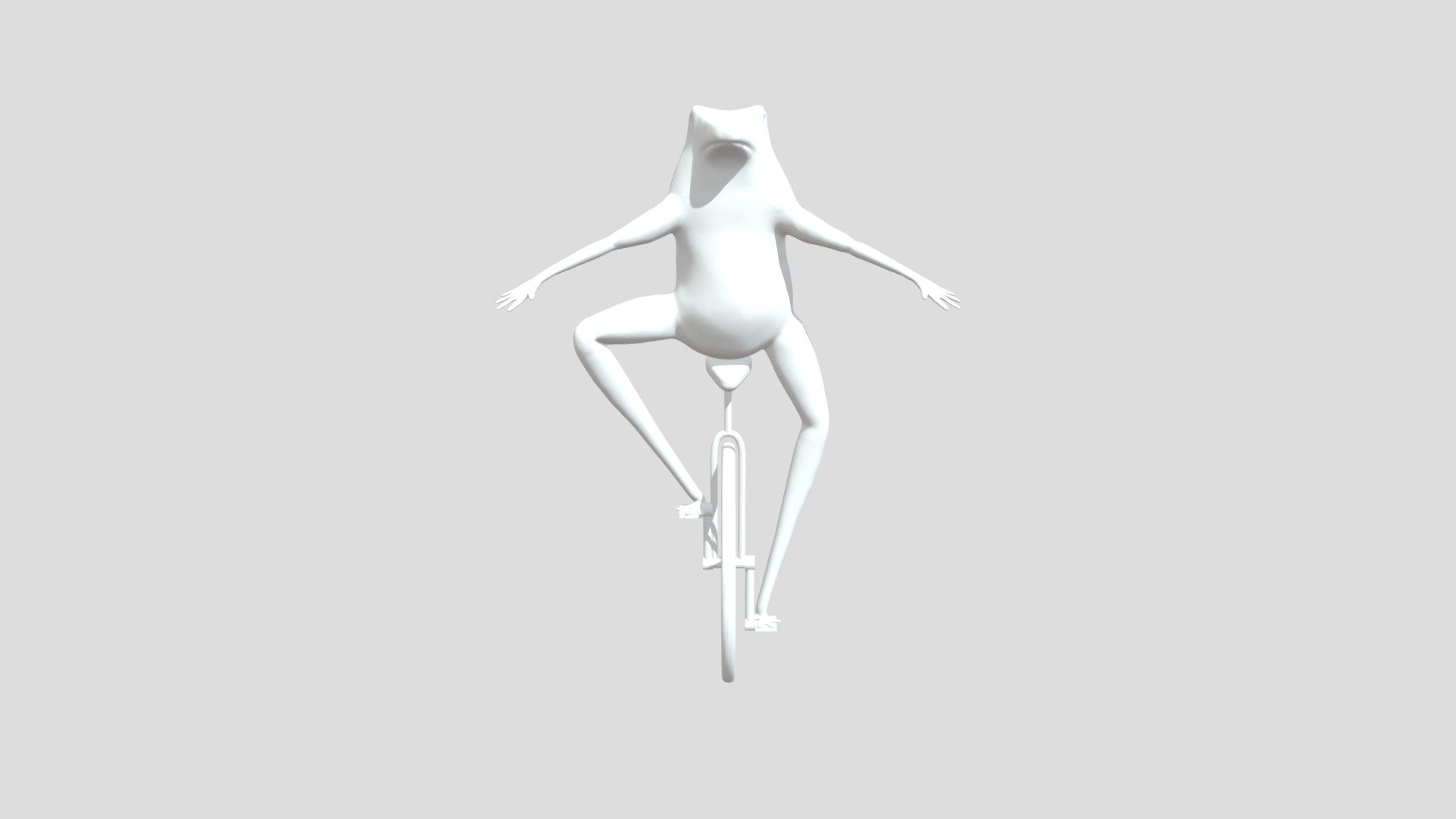 Day28-dat-boi-meme credit to M Wildan Azmi - 3D model by jelly meme ...
