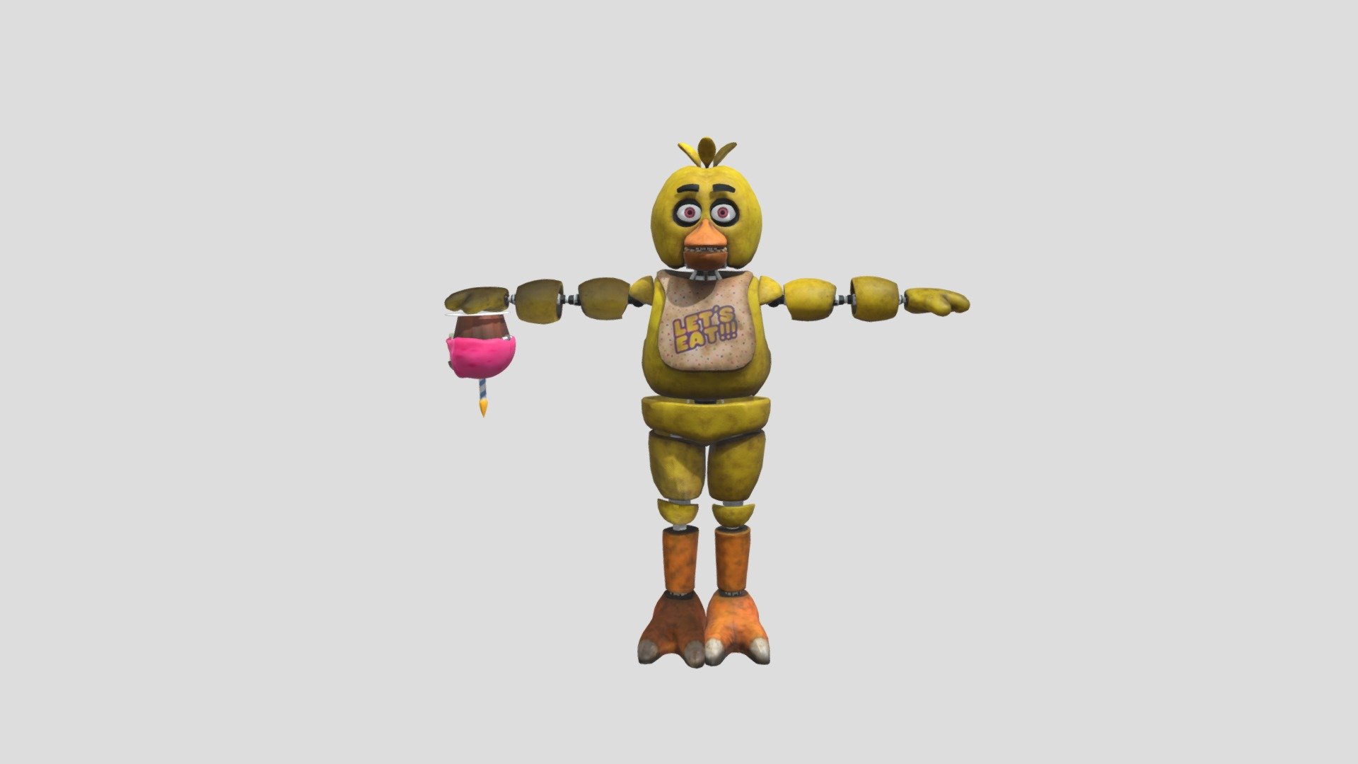 Movie Chica - Download Free 3D model by dwall8611 [87044b5] - Sketchfab