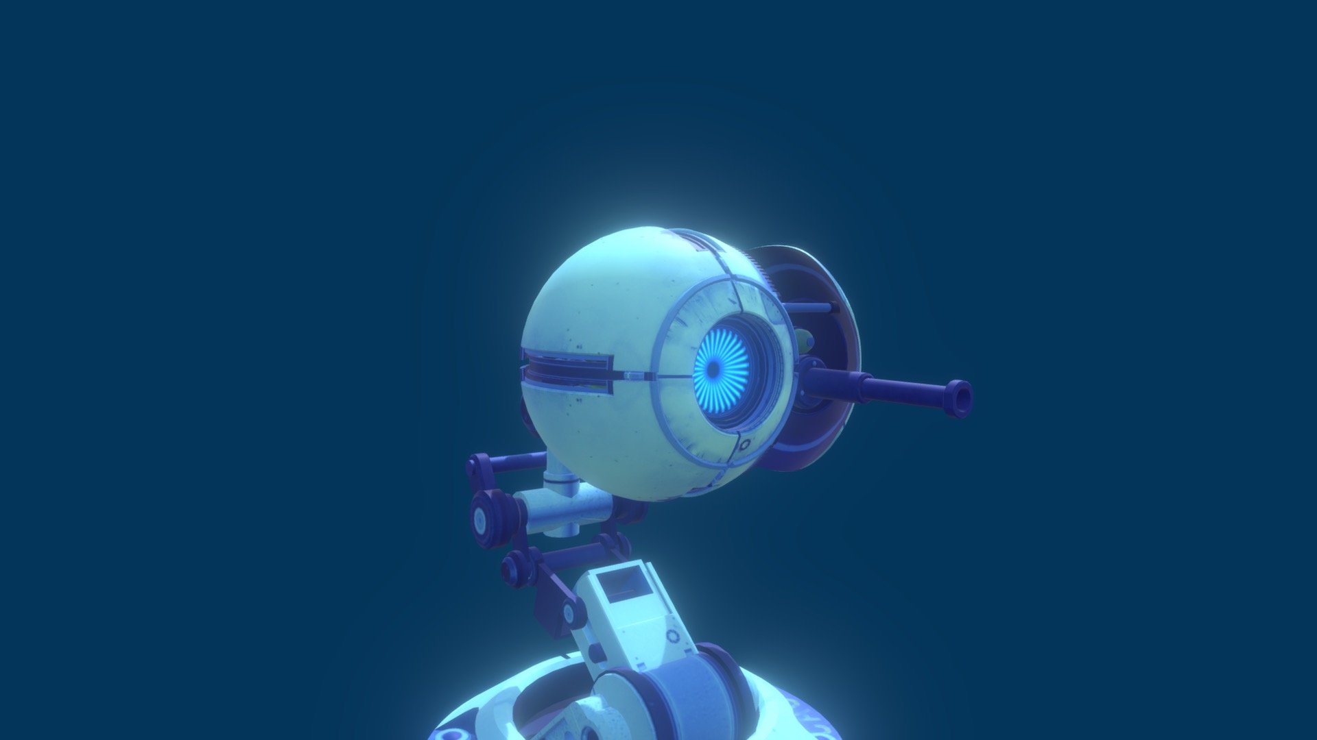 Arctic Aperture Rocket Turret - Download Free 3D model by Octane reboot ...