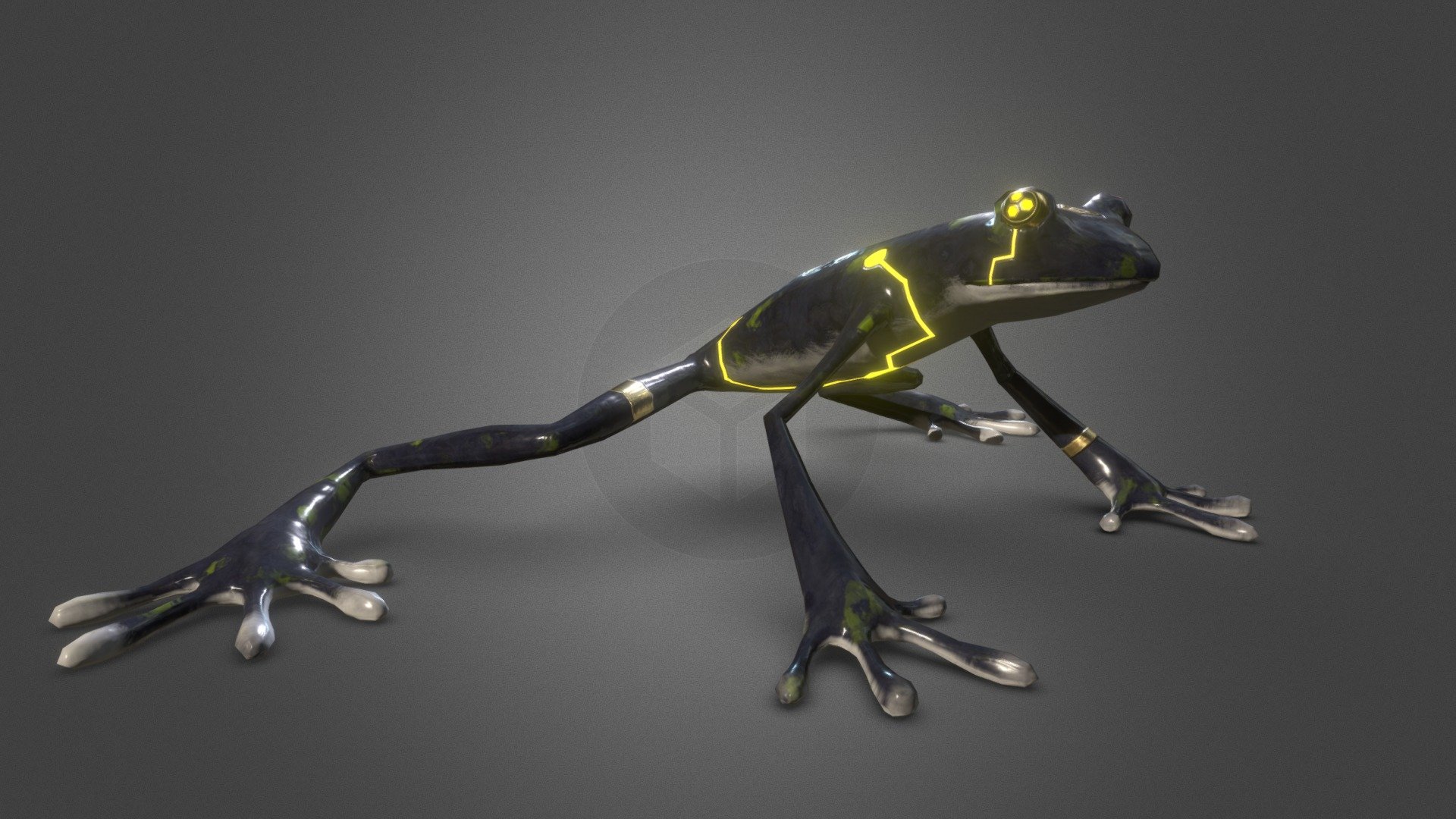 Bionic Frog - 3D model by Rick Dao (@rickdao) [870545e] - Sketchfab