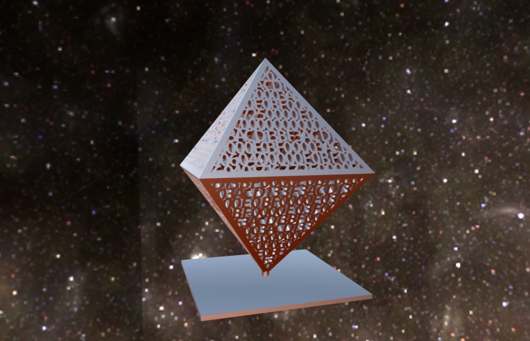 Octahedron - 3D model by azelinskie [87083da] - Sketchfab