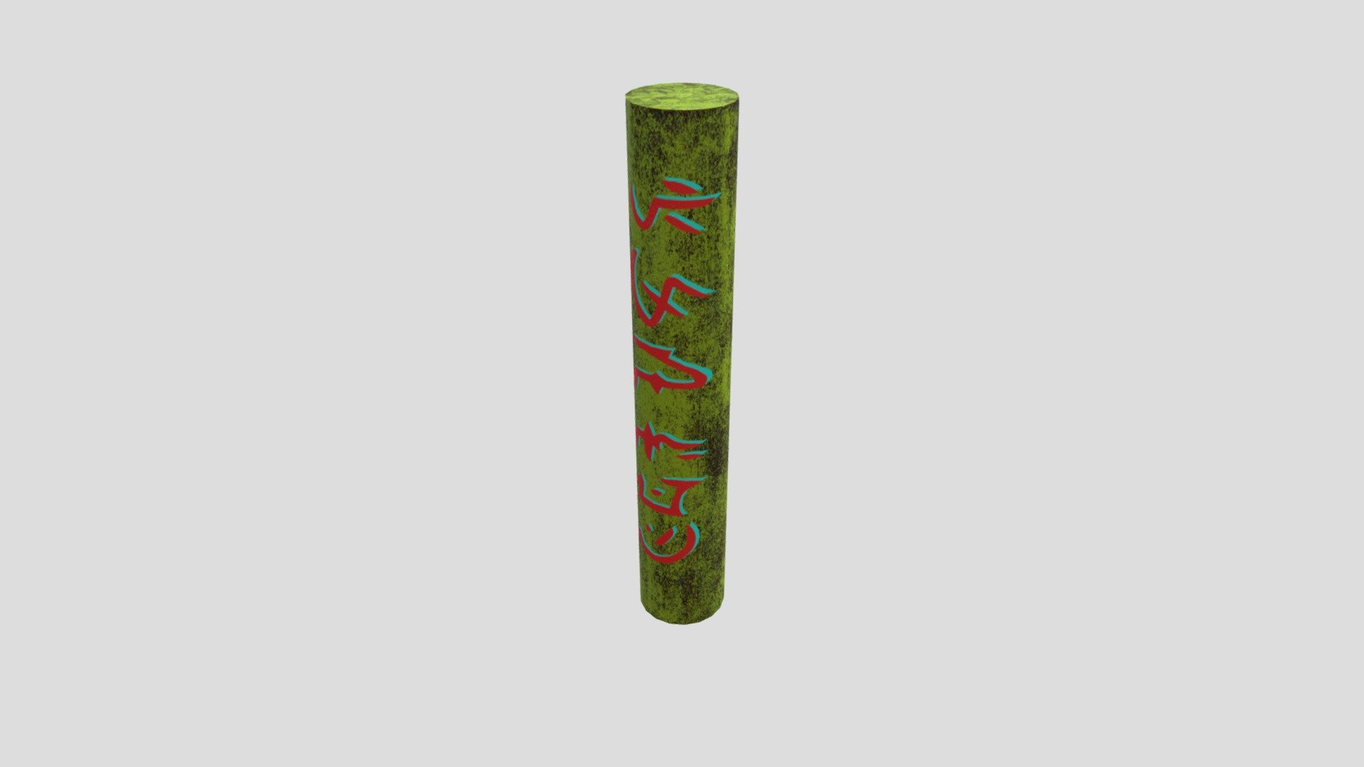 Rusty metal post - Download Free 3D model by DADedits [870b715] - Sketchfab