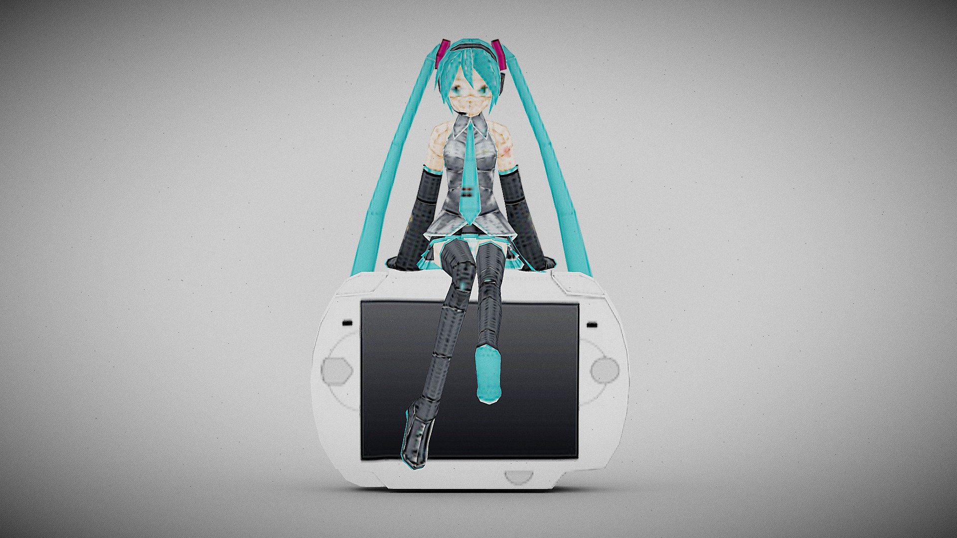 Miku Sit - Download Free 3D model by 雨宮レン (@oscar3dmodel) [870b87b ...