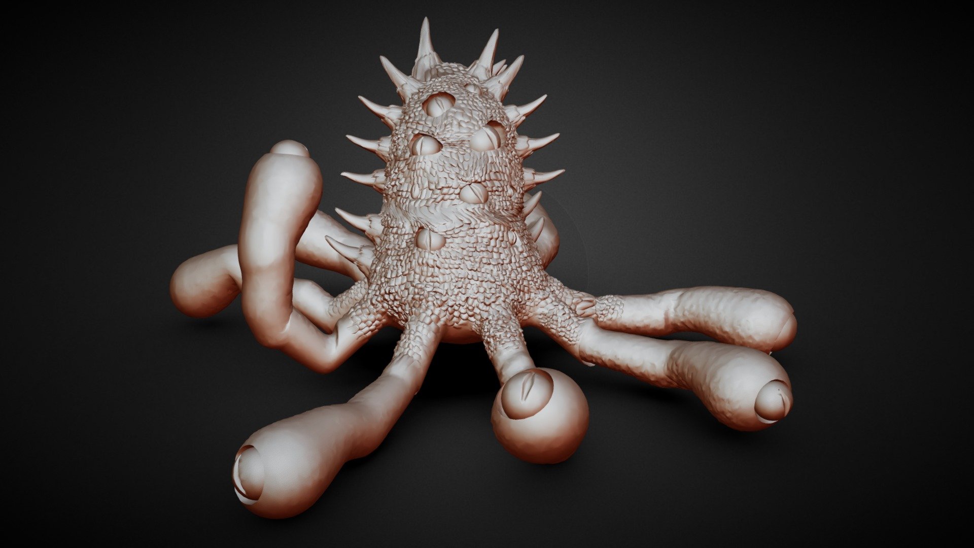 Space Octopus From Outer Space - Buy Royalty Free 3D model by ...