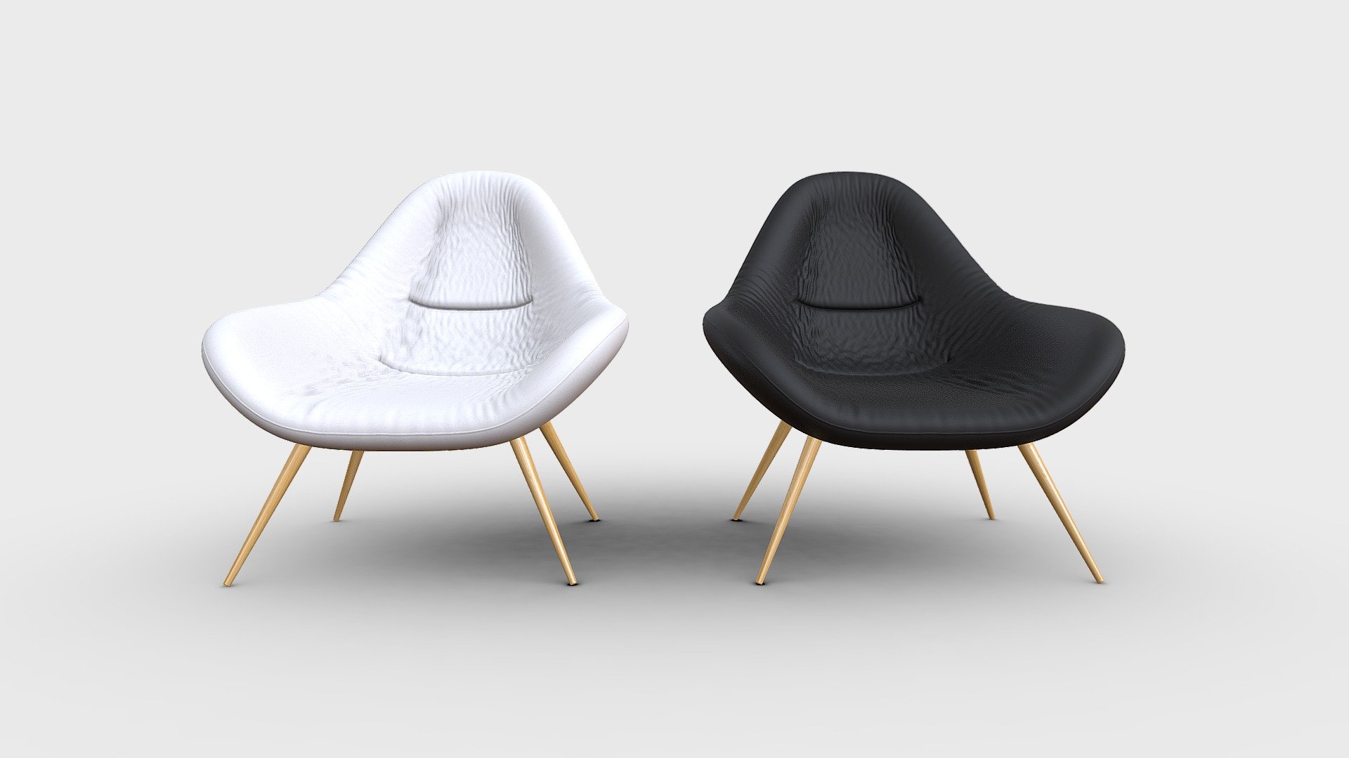 Modern Leather Chair/Armchair - Download Free 3D model by ...