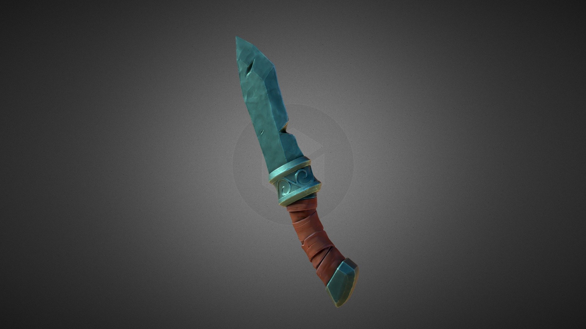 Stylized Knife - High Poly version - 3D model by Guillaume.lvl [870ca20 ...
