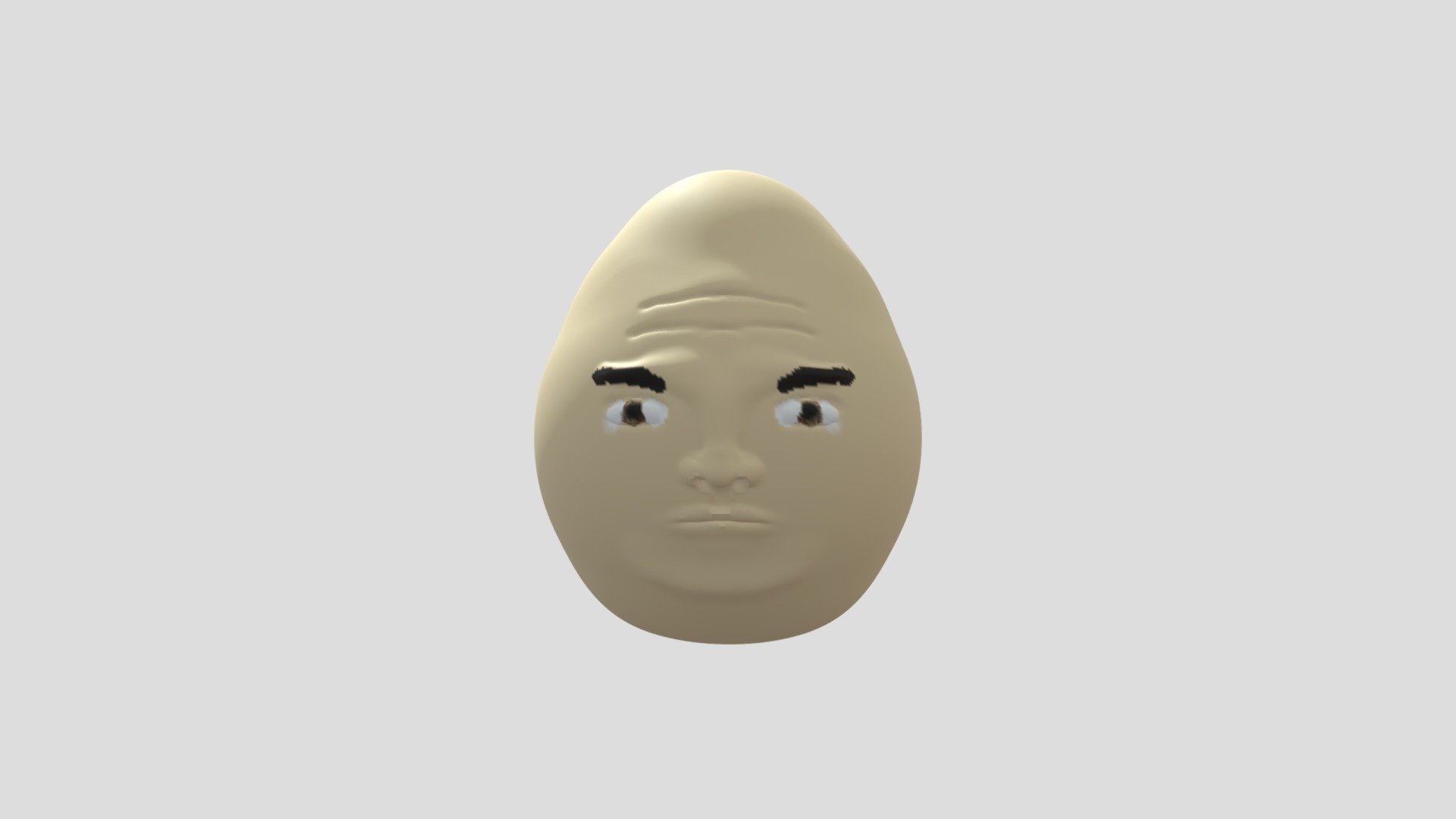 egg head - Download Free 3D model by MemesaMillion [870e429] - Sketchfab