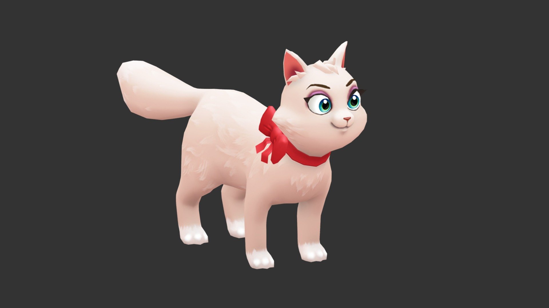 Lady Cat Preview - 3D model by AntonS (@antonsyutkin) [871217a] - Sketchfab