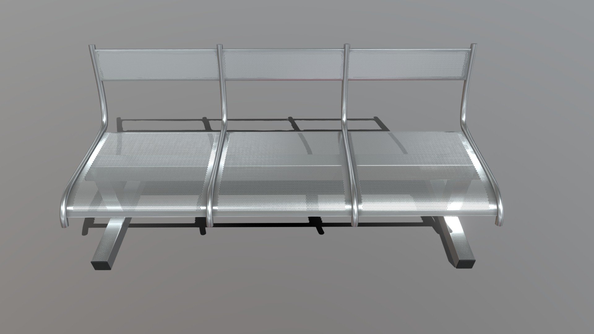 Metal bench - Download Free 3D model by DeadMoon (@ForYouBaabobe ...