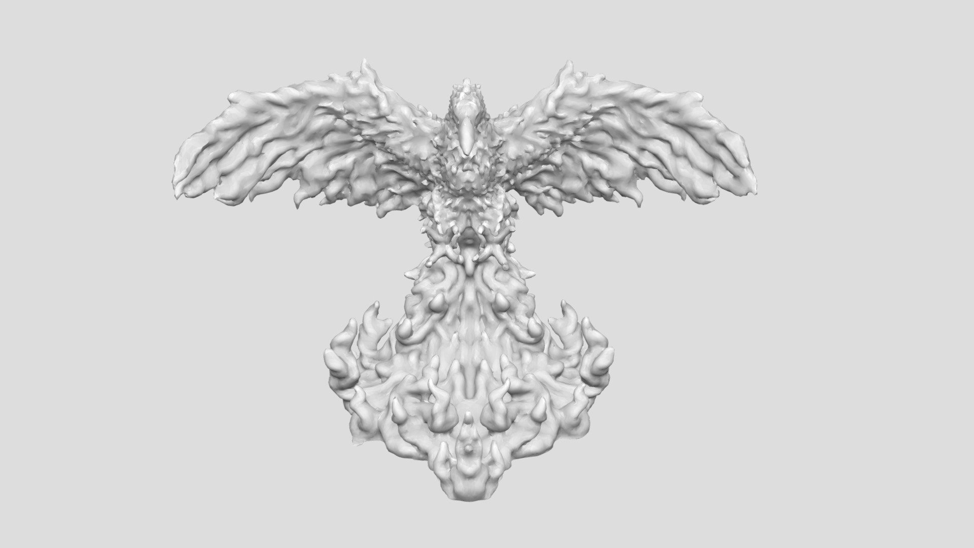 Phoenix - Resin 3D Print - Download Free 3D model by OpenScan [8714f66 ...