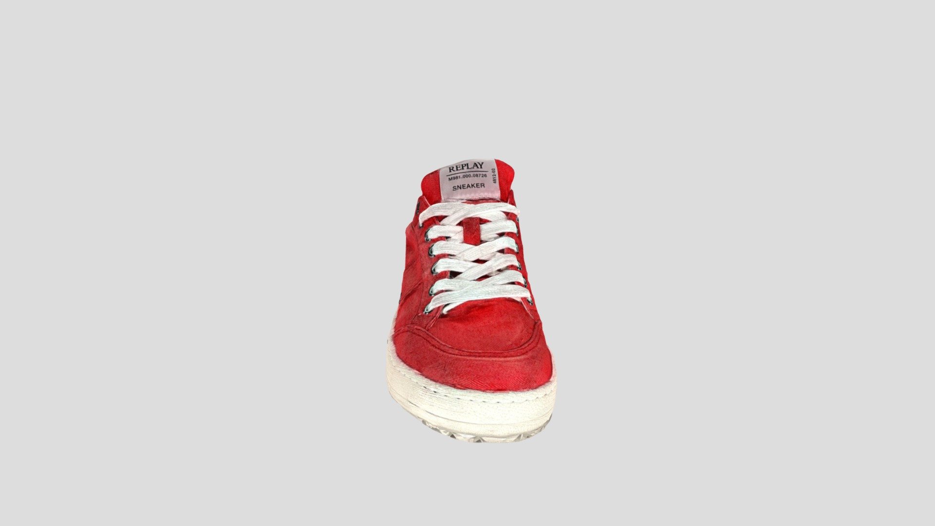 Replay Mens Red Shoe - Download Free 3D model by Subwear [8716b61 ...
