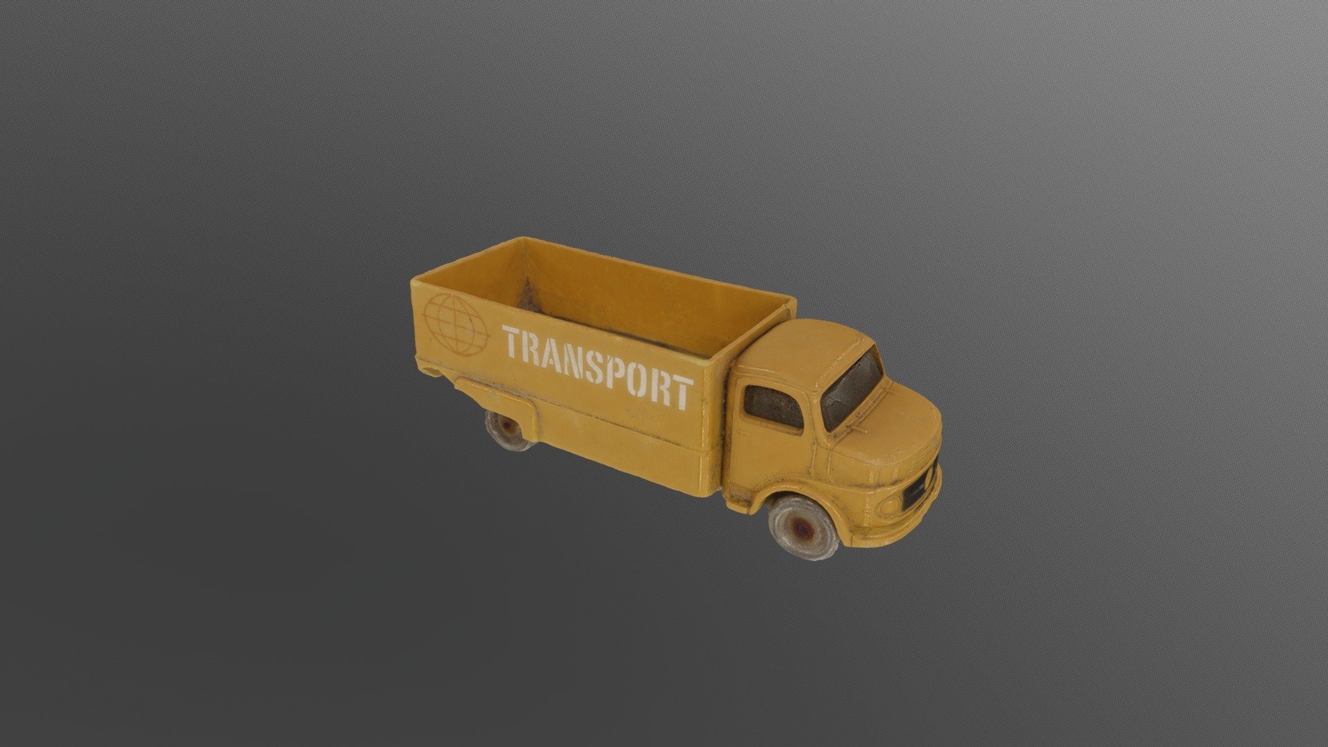 Vintage yellow Lego Truck - 3D Scan - 3D model by Formwerk3D [871a9a1 ...