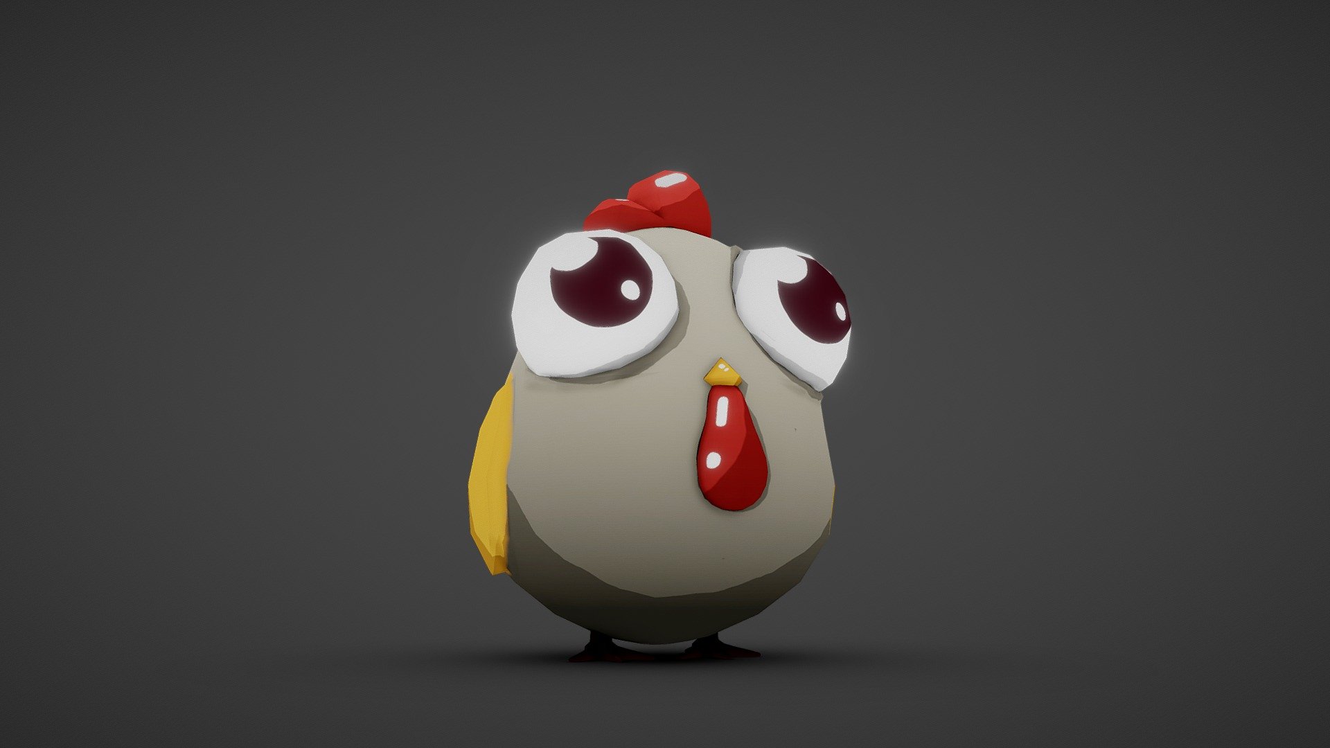 Cutie Chick - Download Free 3D model by Unknown Space (@UnknownSpace ...