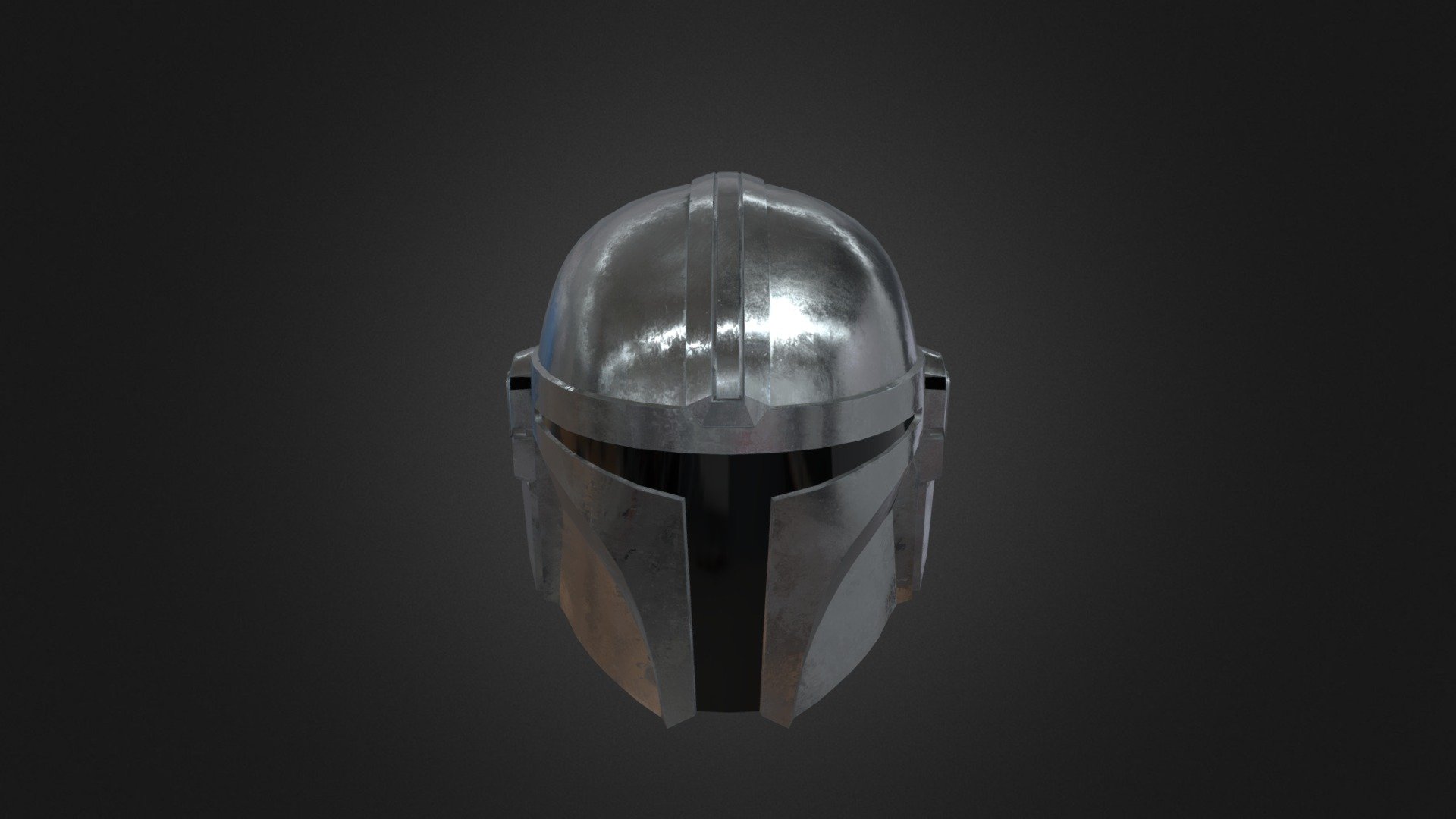 Din Djarin's Helmet - 3D model by alsoryguy (@ryguyskywalker) [871ca36 ...
