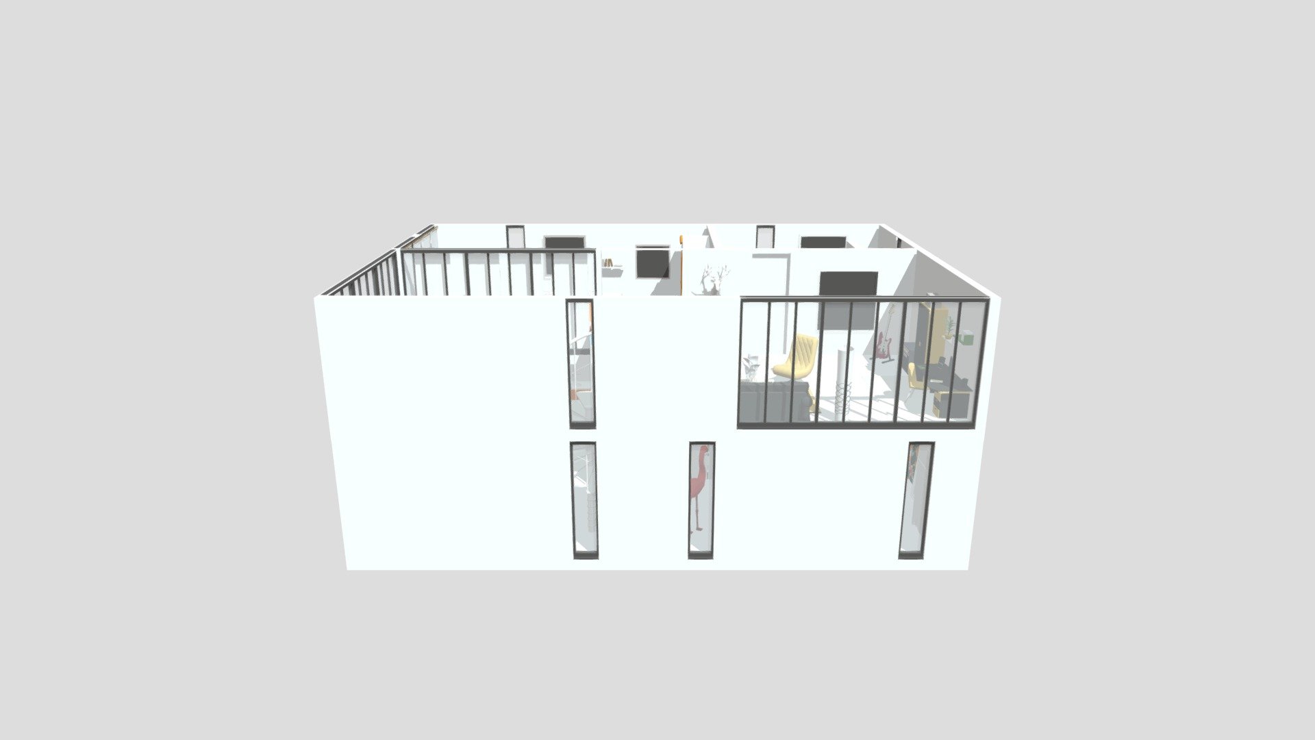 Super Colorful Arty Loft - Download Free 3D model by Home Design 3D ...