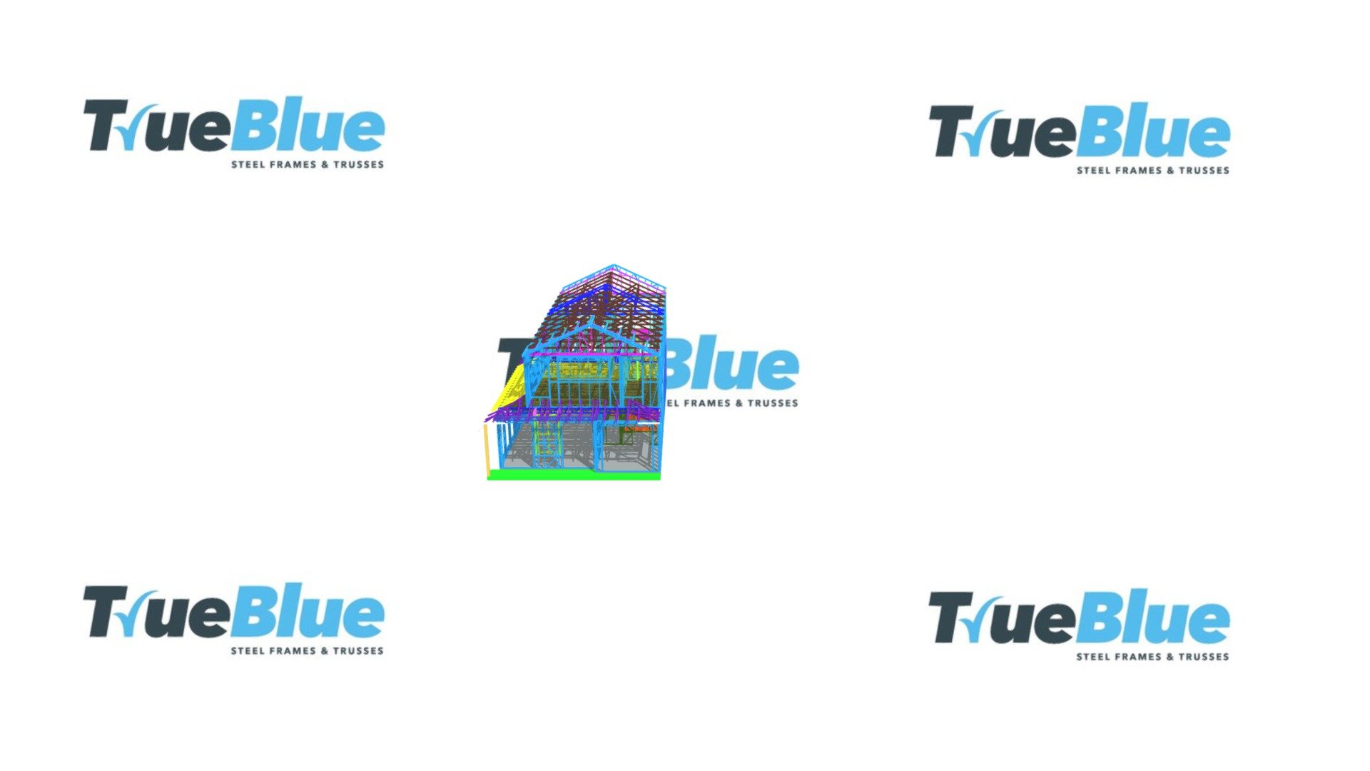 2 Wycliffe Place, Bowral ( House 2) - 3D model by TrueBlueSteelFrames ...