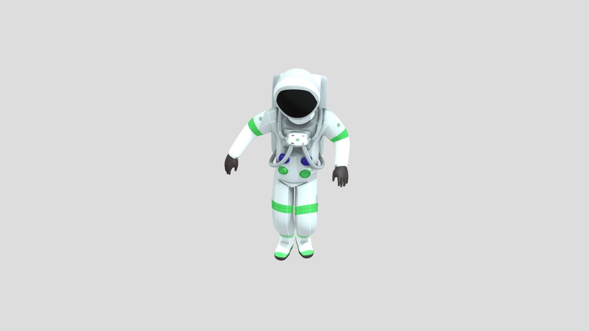 Astronaut Moonwalk - Download Free 3D model by nitwit.friends [8723c78 ...
