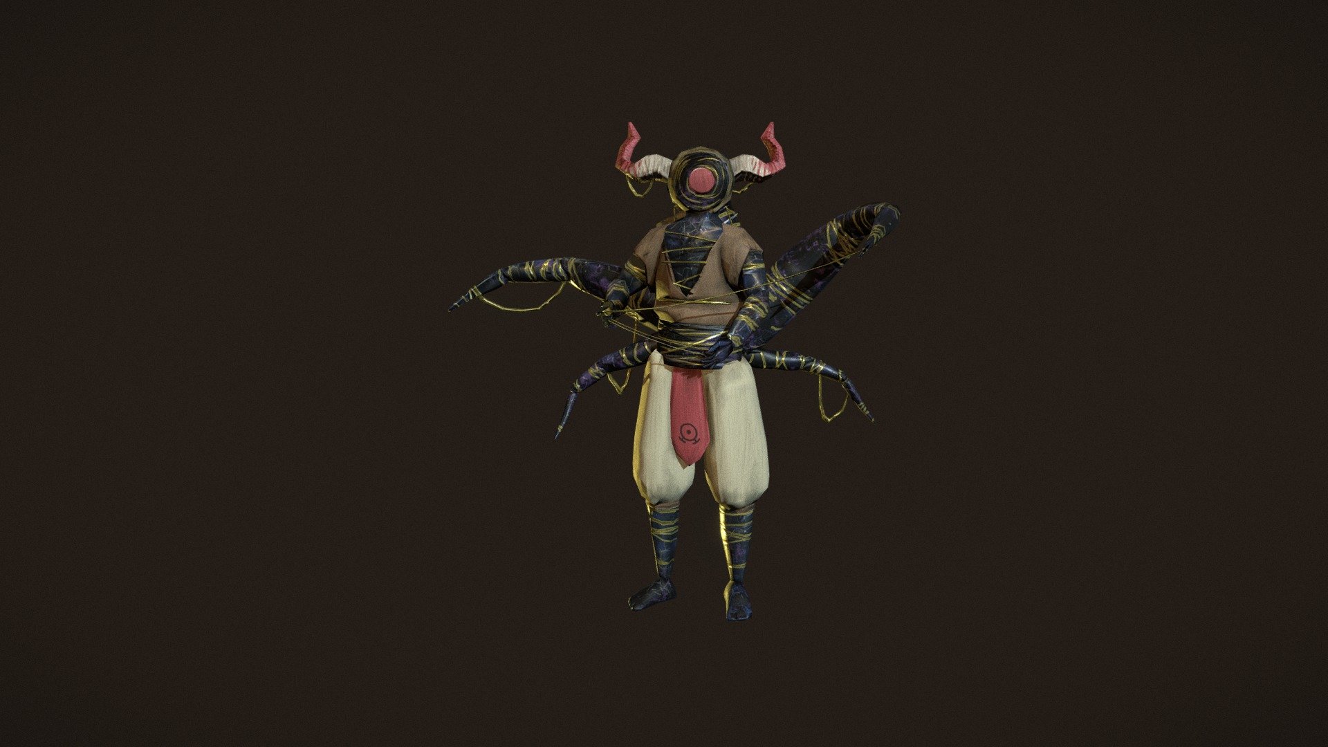 Alzirr, weaver of fate - 3D model by maxkuilman [8724254] - Sketchfab