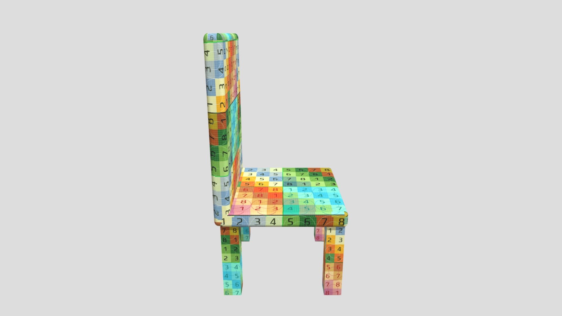 Chair Textured - Download Free 3D model by gabbie_bryant (@gabbiebryant ...
