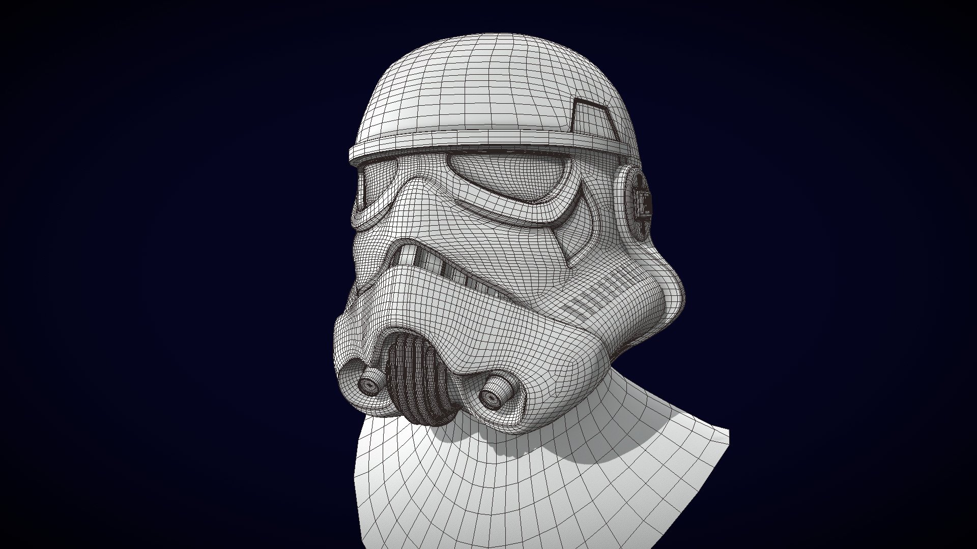 Stormtrooper ROGUE ONE Helmet - Buy Royalty Free 3D model by oxxxxxygen ...