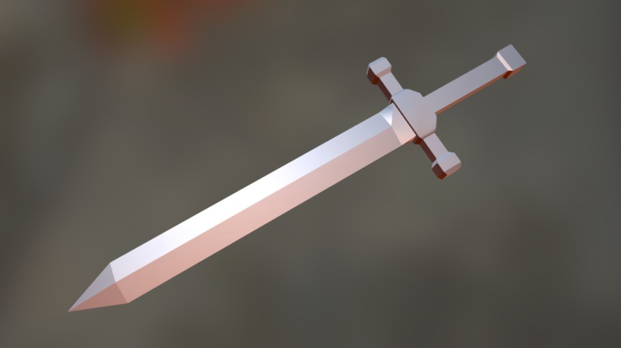 Wooden Sword Model - 3D model by dyniel [8727dbc] - Sketchfab