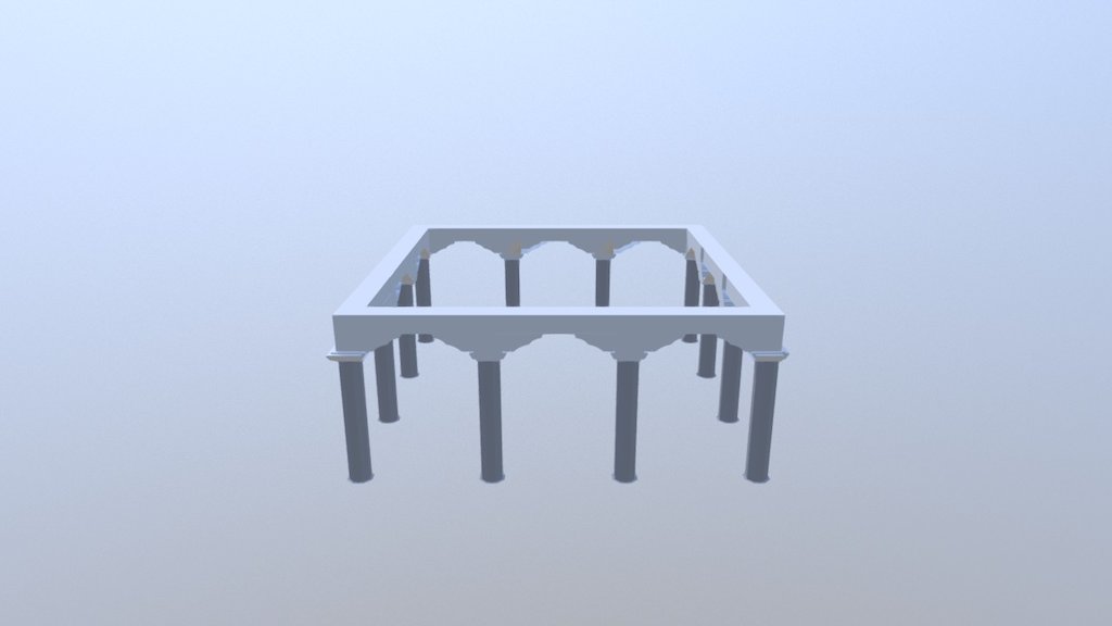 Fourside Pillars - 3D model by rabirajkhadka [8728197] - Sketchfab