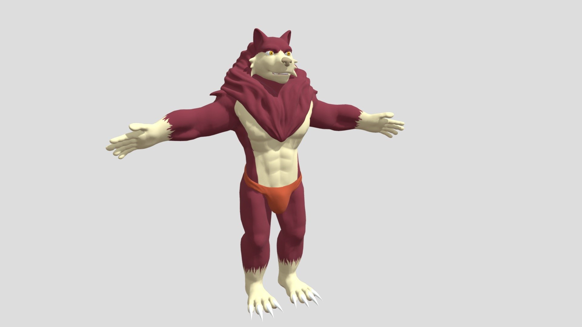 Gruff Model - 3D model by Justin Gonzalez (@JMGonzalez) [872819f ...
