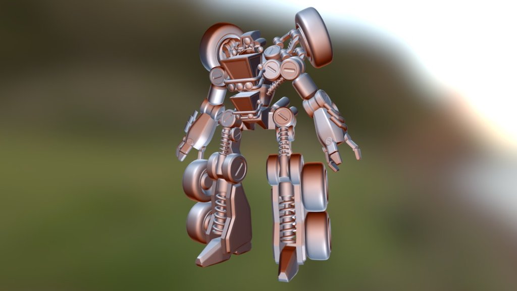 Mech Concept 01 - 3D model by Chris Vera (@kurisama) [87286ff] - Sketchfab