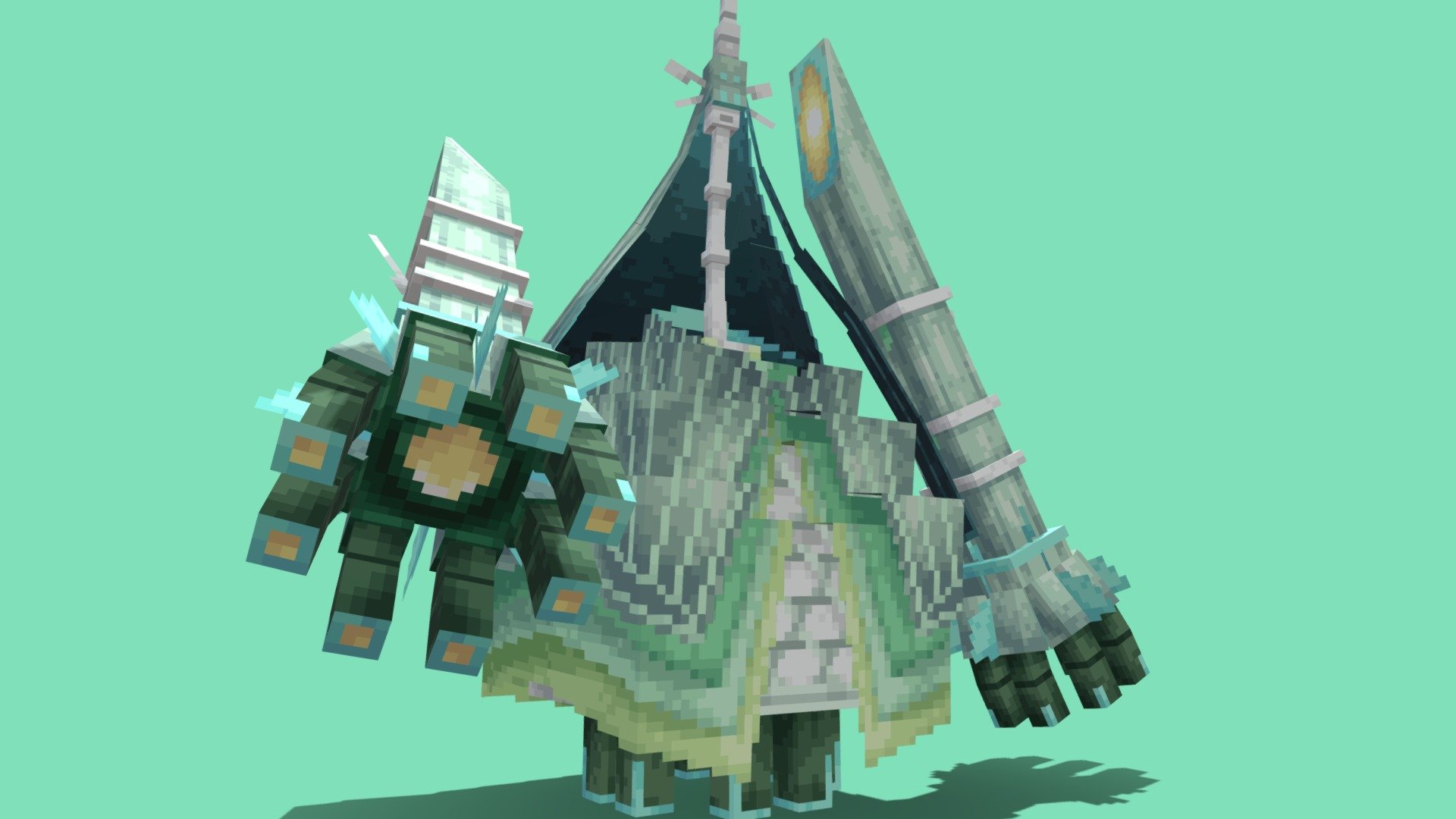 Celesteela (Cobblemon) - 3D model by heaveninvoid_ [8728e93] - Sketchfab