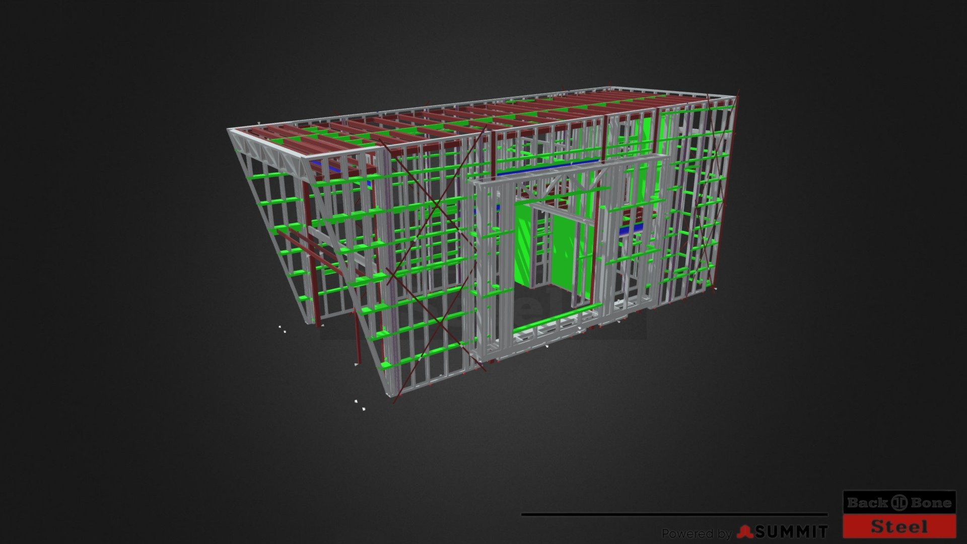 ML1 WALLS - 3D model by backbonesteel [8729431] - Sketchfab