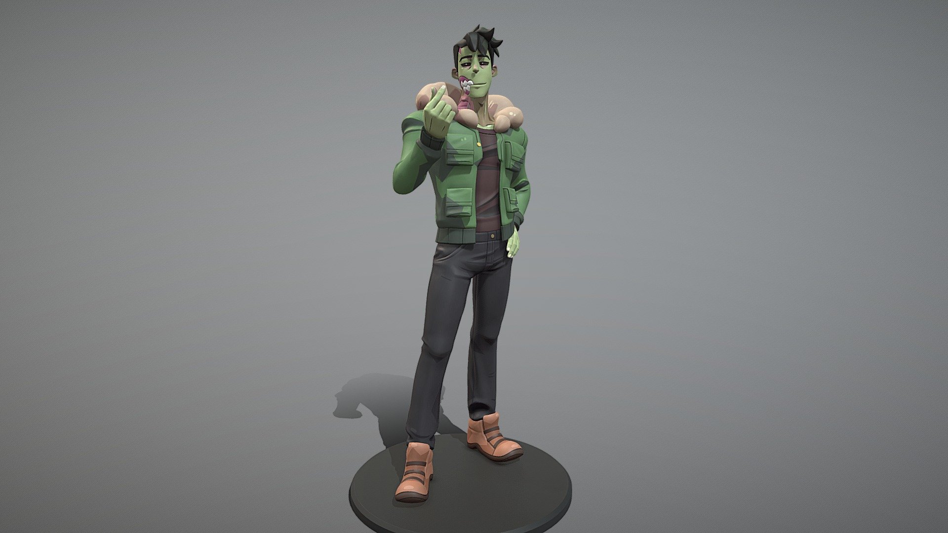 Brian Pose E - Buy Royalty Free 3D model by unigame.studio [87295c6] - Sketchfab Store