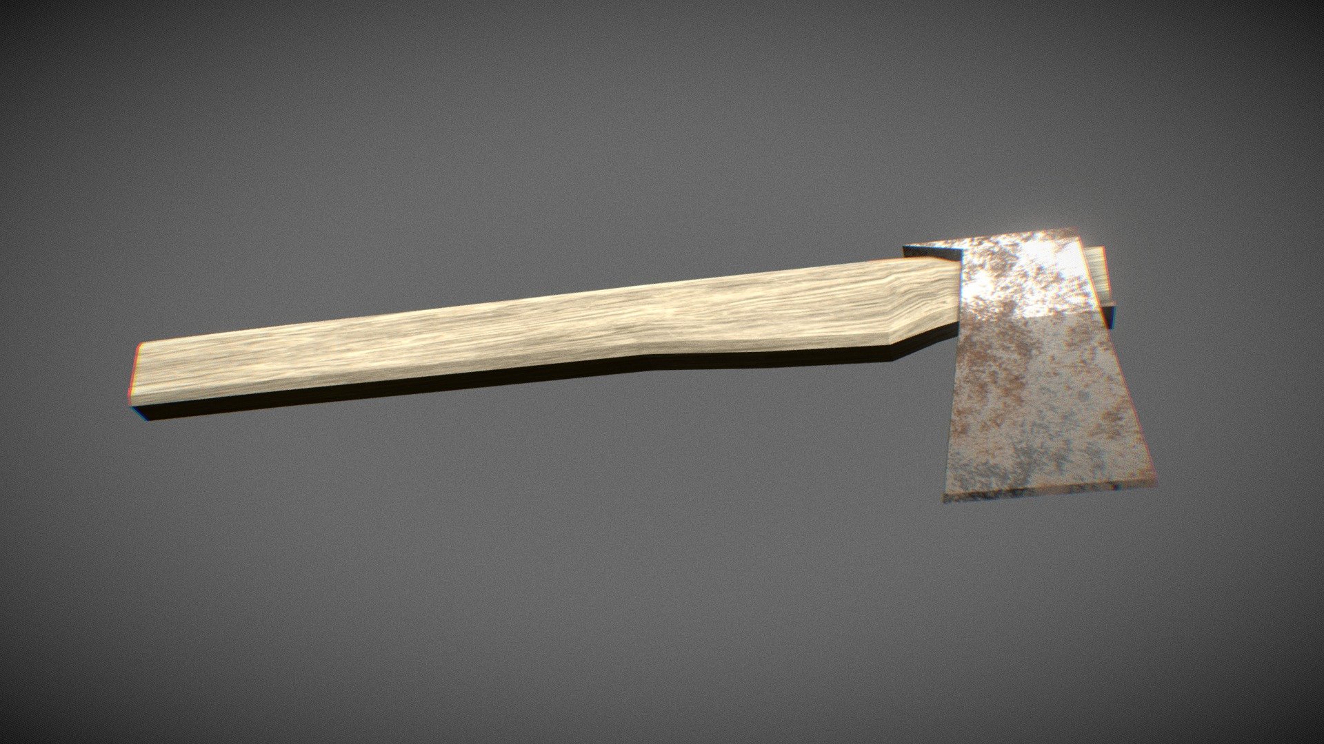 Wooden Axe - 3D model by The Black Hole (@thakdani) [872a720] - Sketchfab