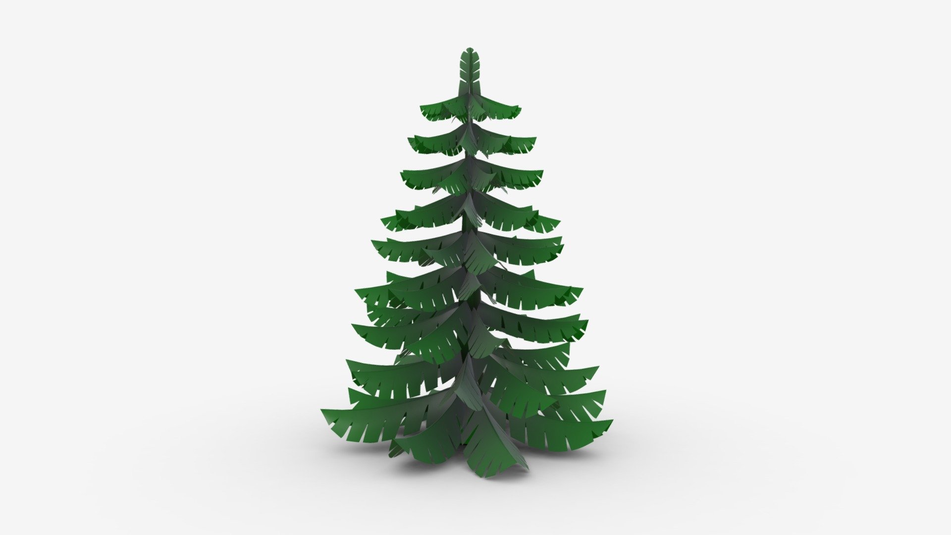 Stylized fir tree 01 - Buy Royalty Free 3D model by HQ3DMOD ...